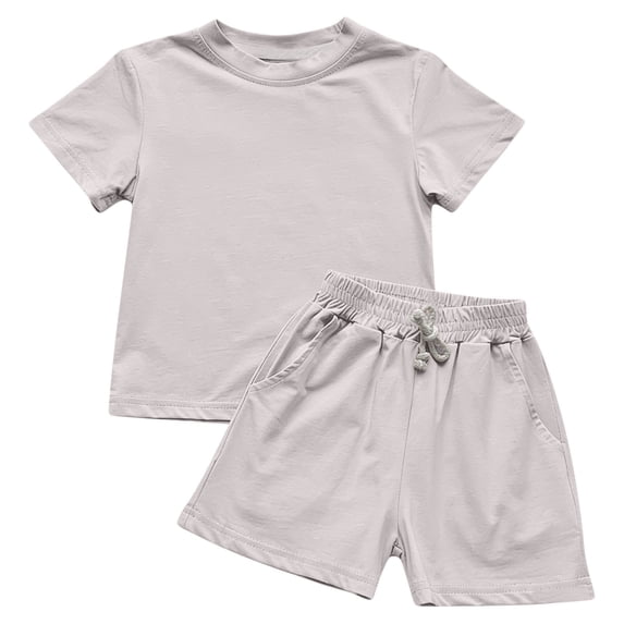 BaoFuBaoMei 2 Piece Sets for Children Summer Casual Vacation Travel ...