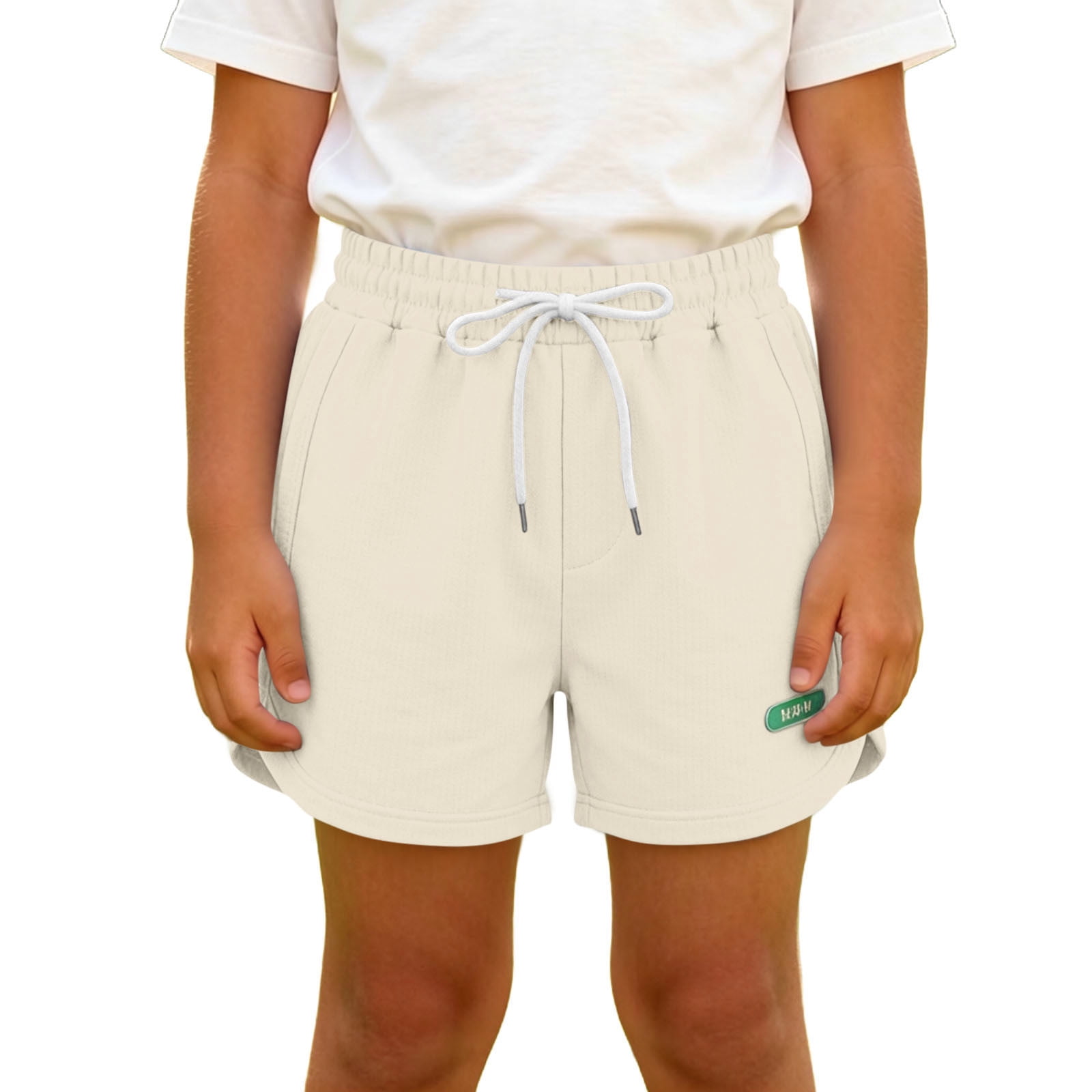 BaoFuBaoMei Bermuda Shorts for Kids Boys and Girls Elastic Waist ...