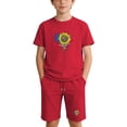 BaoFuBaoMei Patriotic Outfit for Girls Summer Independence Day Vacation ...