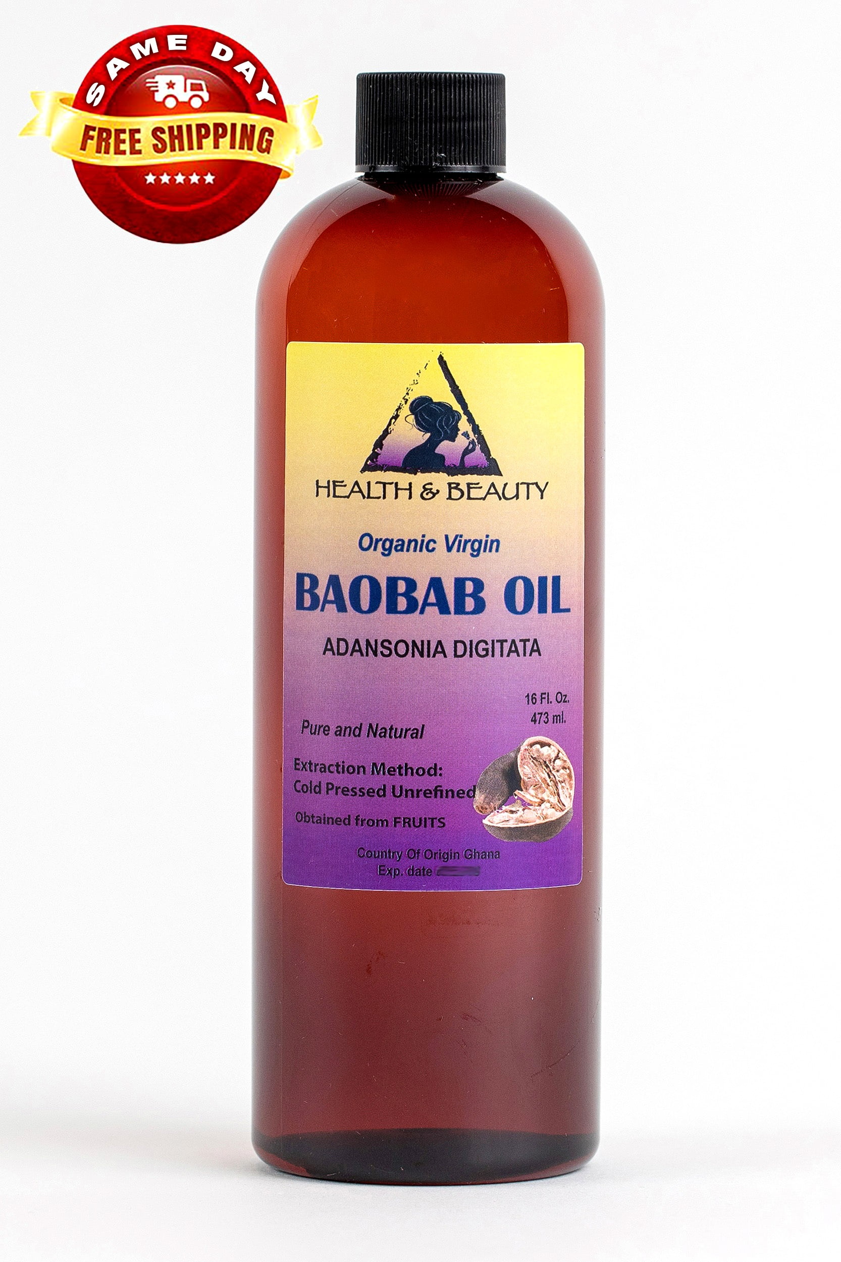 Baobab Oil Unrefined Organic Extra Virgin Cold Pressed Prime Fresh Pure ...