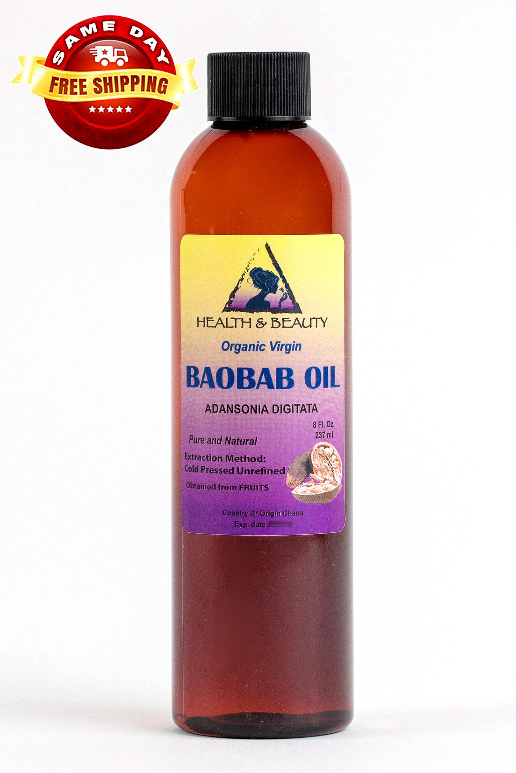 Baobab Oil Unrefined Organic Extra Virgin Cold Pressed Prime Fresh Pure ...