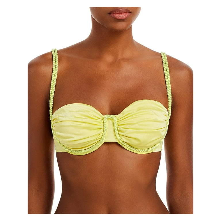 Baobab Womens Lula Metallic Underwire Bikini Swim Top Baobab Womens Lula Metallic Underwire Bikini Swim Top