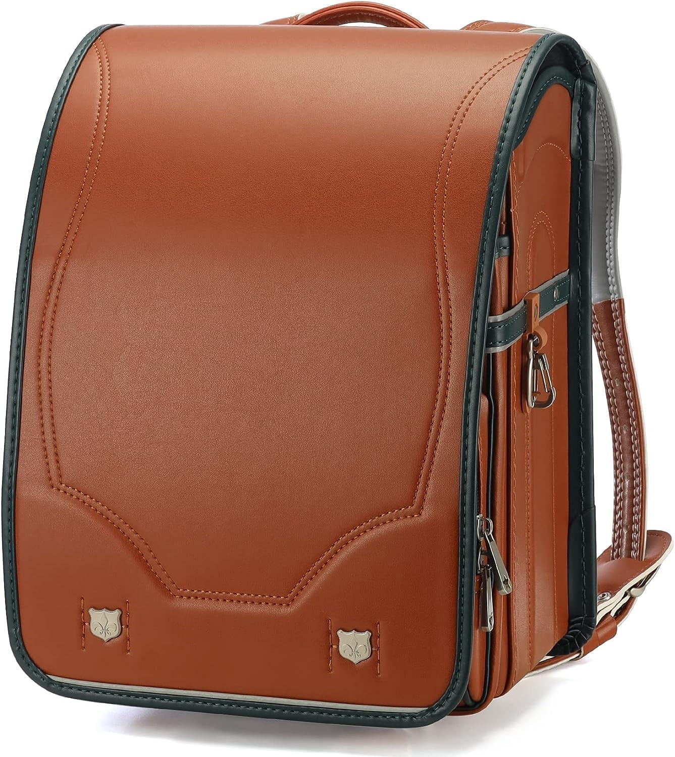 Baobab's Wish Elementary Students Japanese Randoseru Backpack, Brown ...