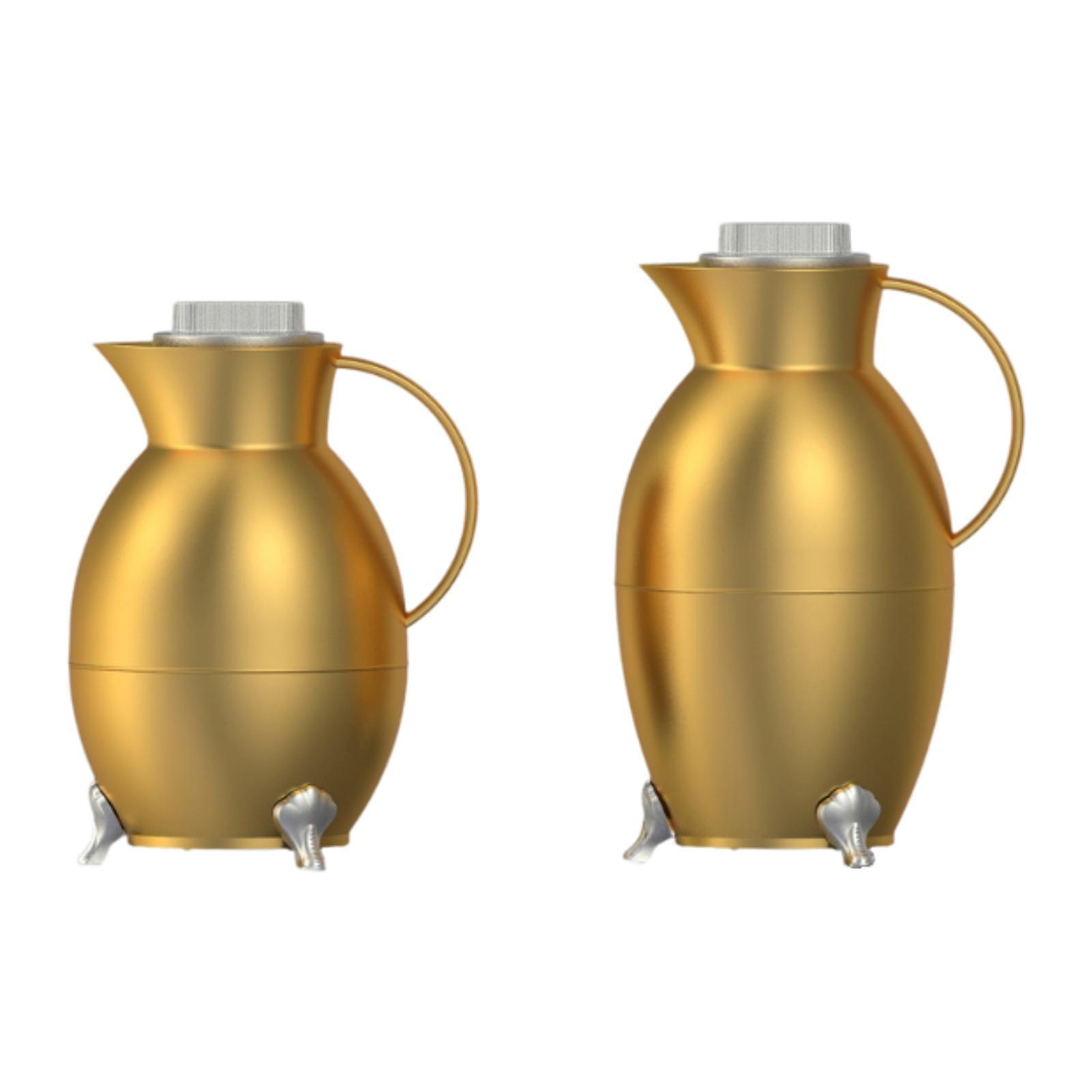 Baoblaze 2 Pieces Coffee Carafe Arab Coffee Kettle for Gatherings ...