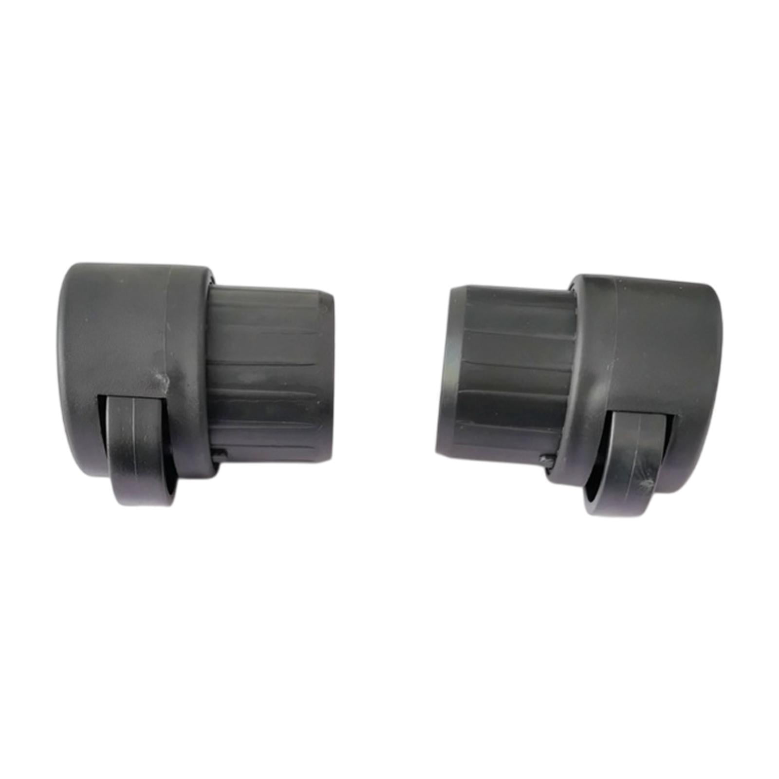 Baoblaze 2 Pieces Exercise Equipment Casters Moving Wheels Tube Covers ...