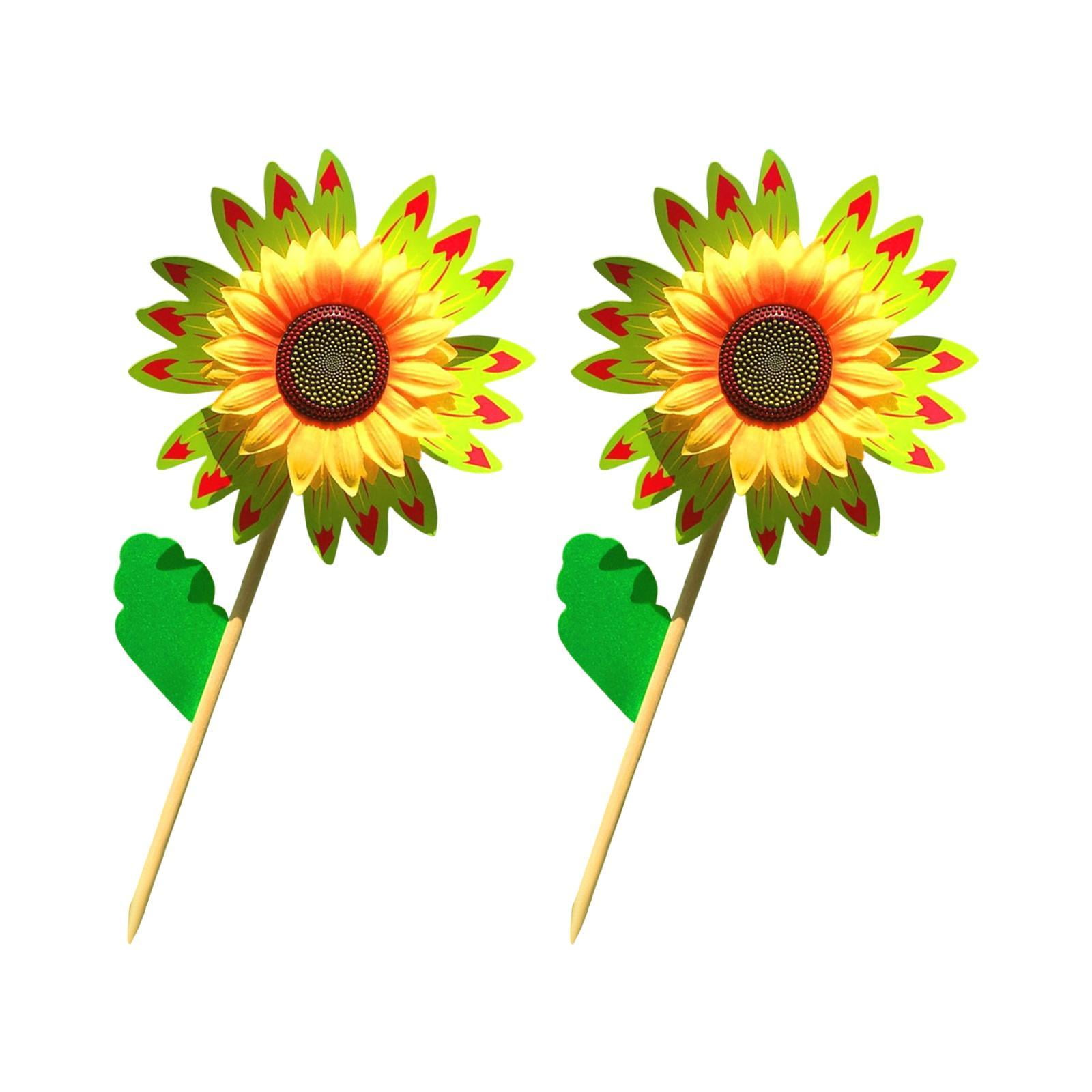 Baoblaze 2 Pieces Garden Stake Spring Autumn Outdoor Decorative for ...