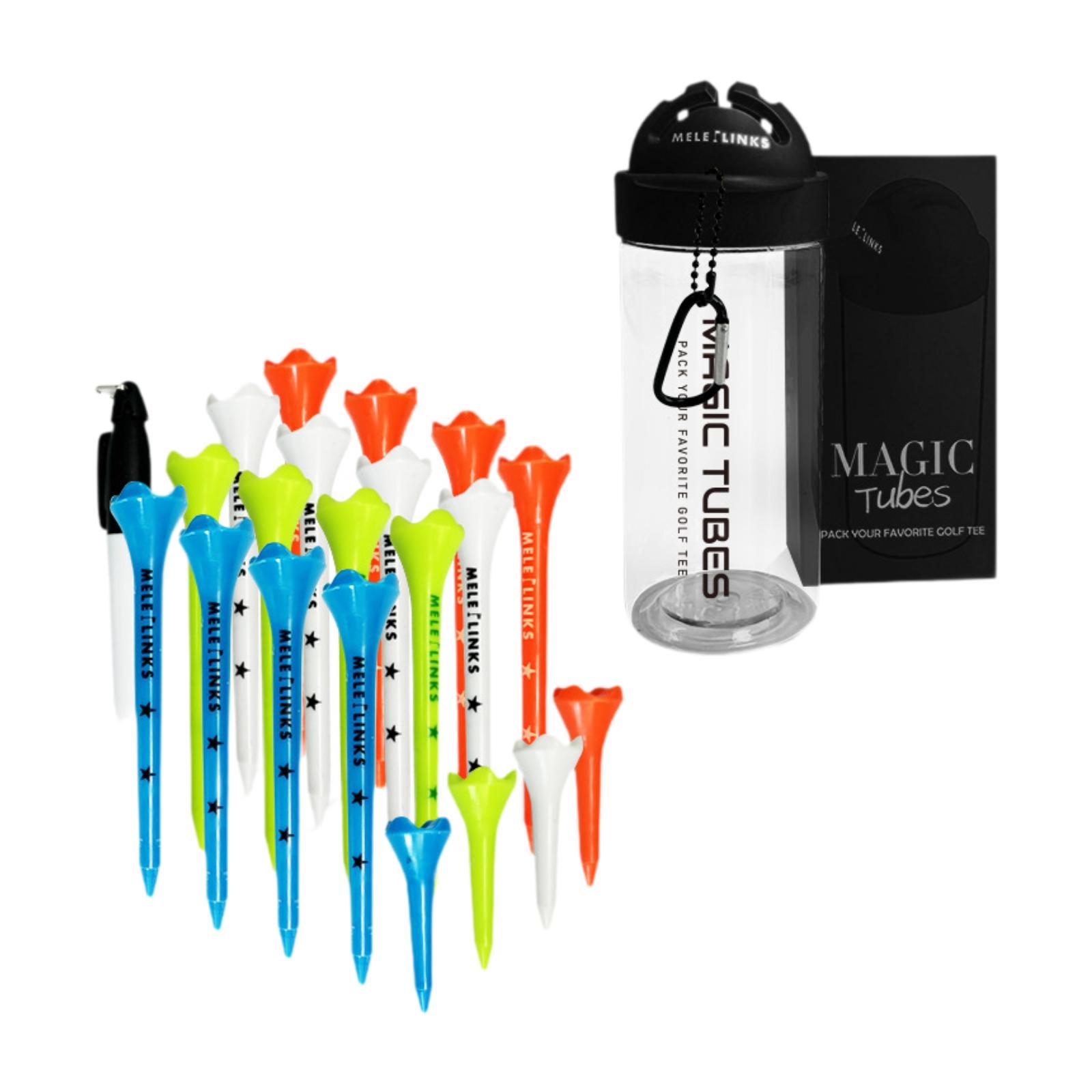 Baoblaze 20 Pieces Golf Tees Reusable Golfing Tees for Outdoor Practice ...