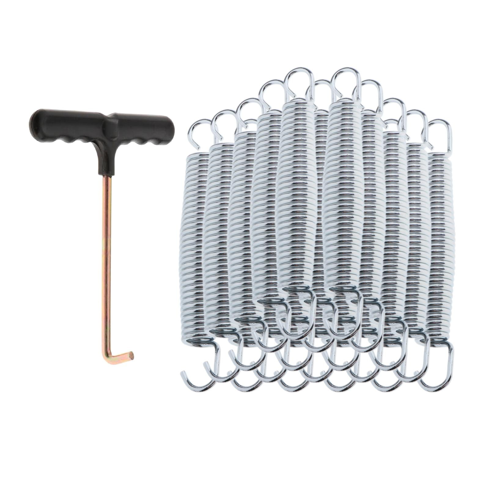 Baoblaze 20 Pieces Trampoline Springs Solid High Quality Replacement ...