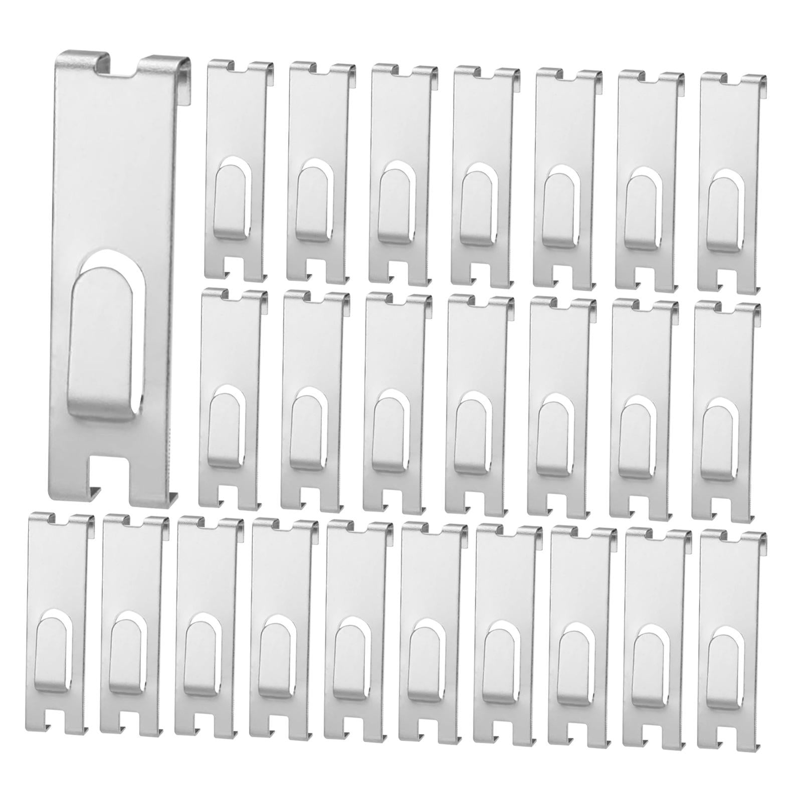 Baoblaze 25 Pieces Notch Hooks Display Notch Hooks for Grid Utility ...