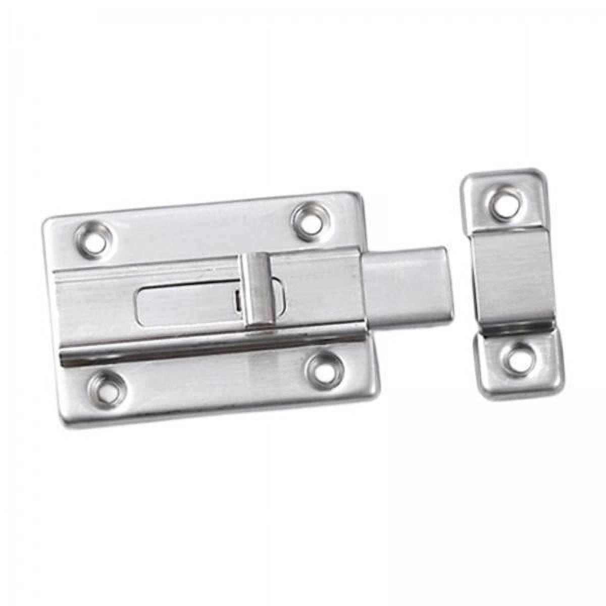 Baoblaze 2x Door Security Slide Latch Lock, Slide Latch Lock, Heavy ...
