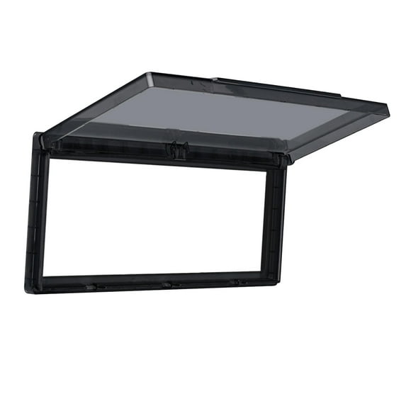 Black Weatherproof Outlet Cover