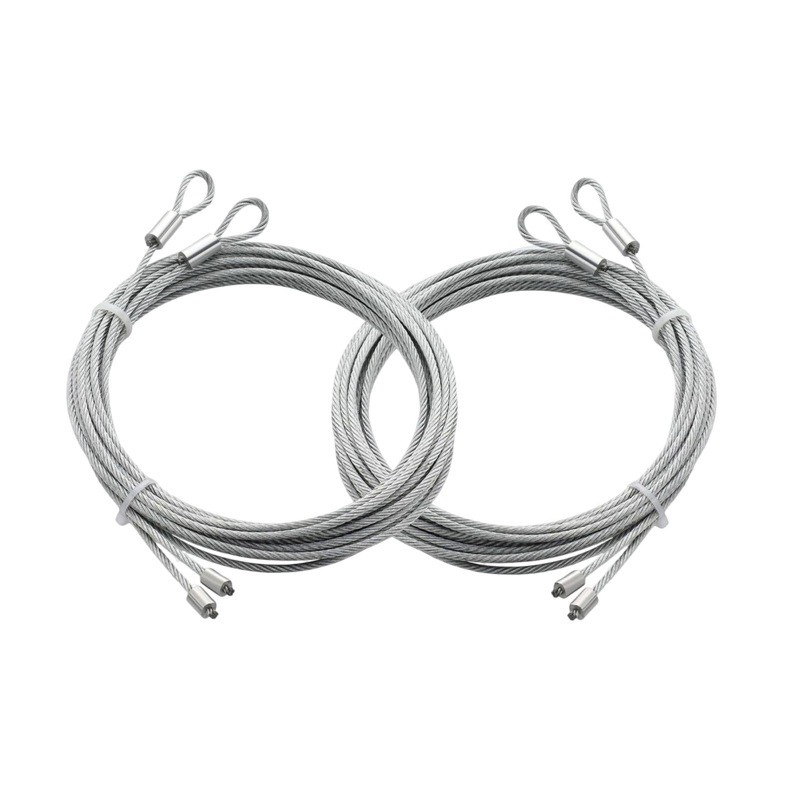 Baoblaze 4 Pieces Garage Door Cables 13.5 Feet 4.1M Long High ...