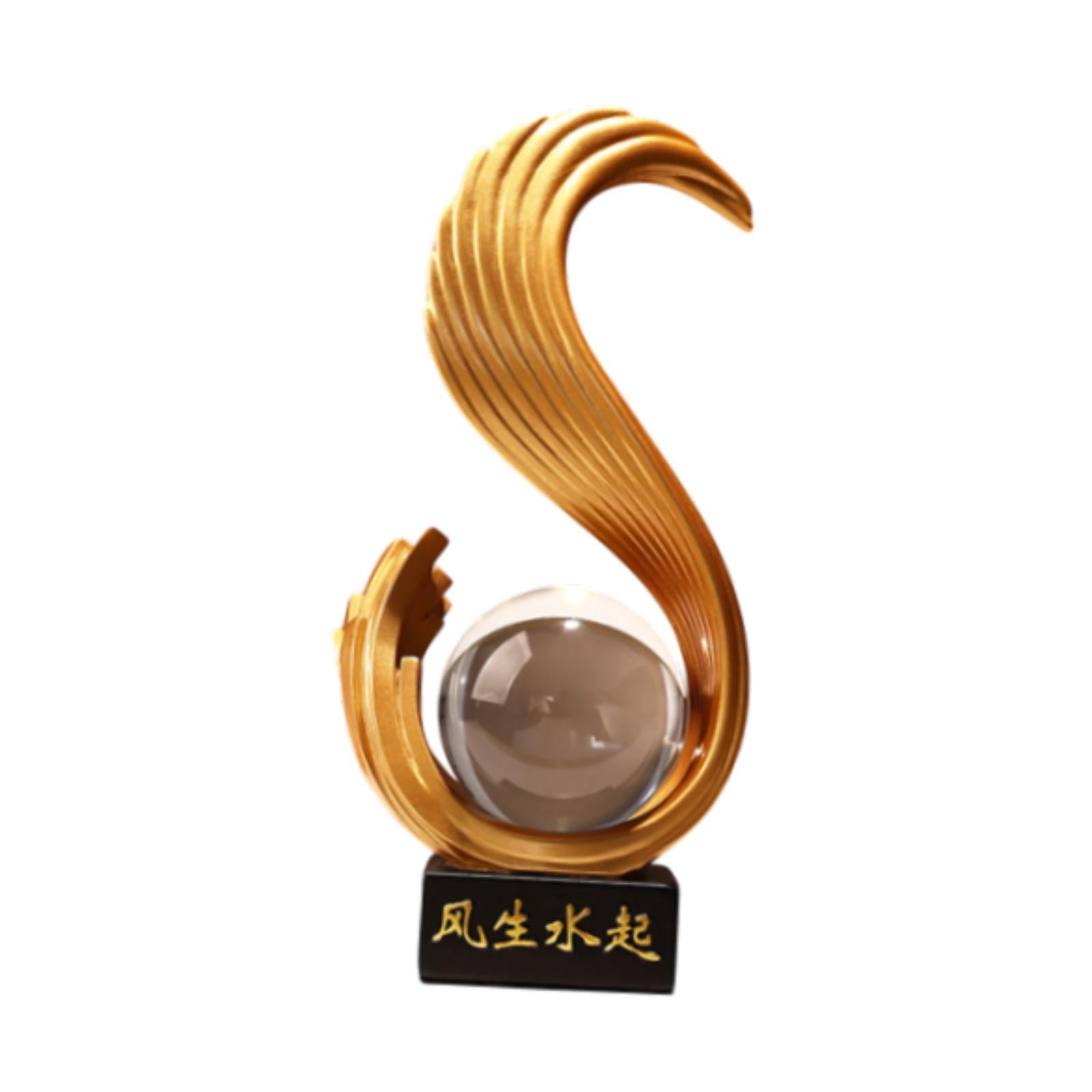 Baoblaze Abstract Art Statue Centerpiece Desk Ornament for Living Room ...