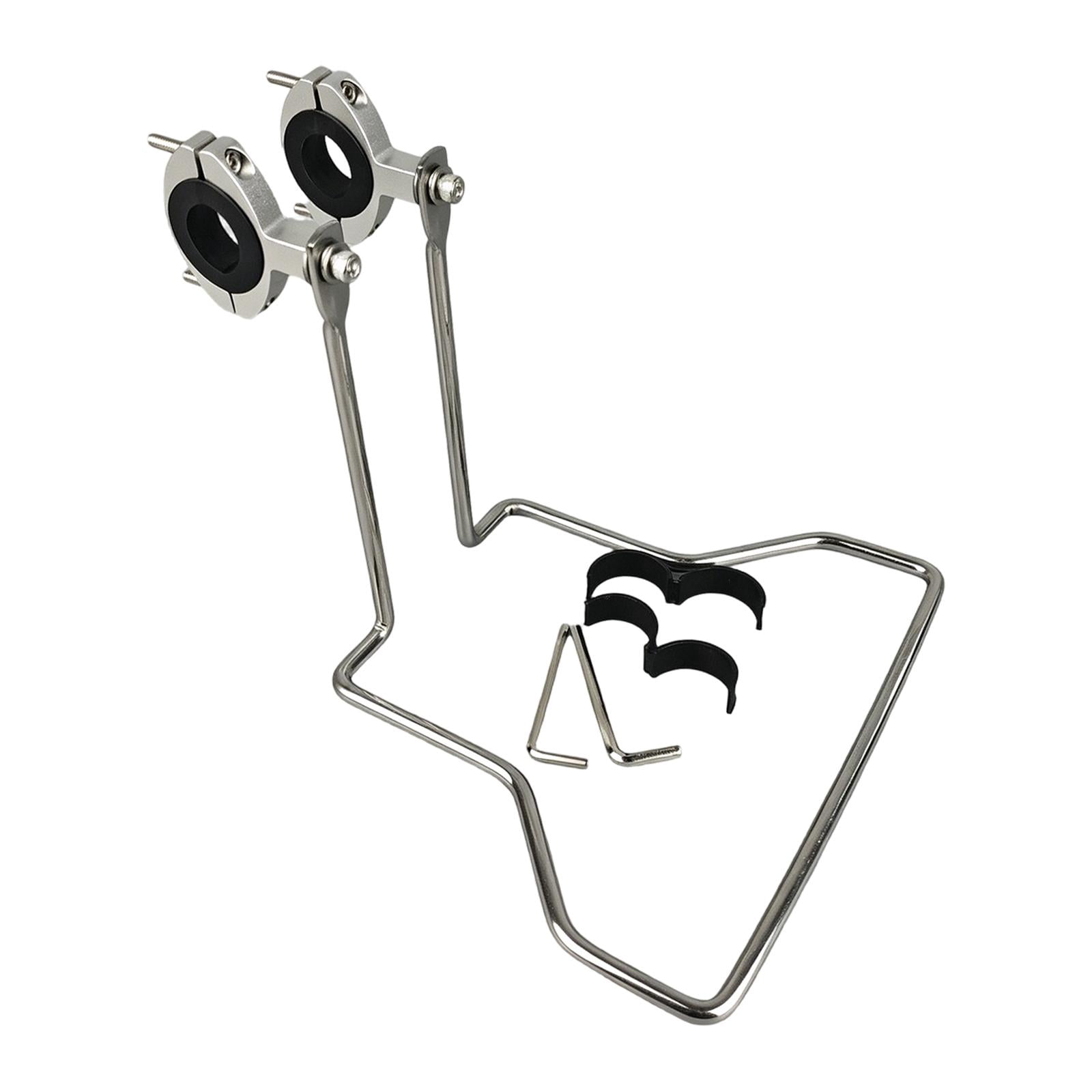 Baoblaze Bicycle Carrier Rack Sturdy Stainless Steel Easy Install Bike ...