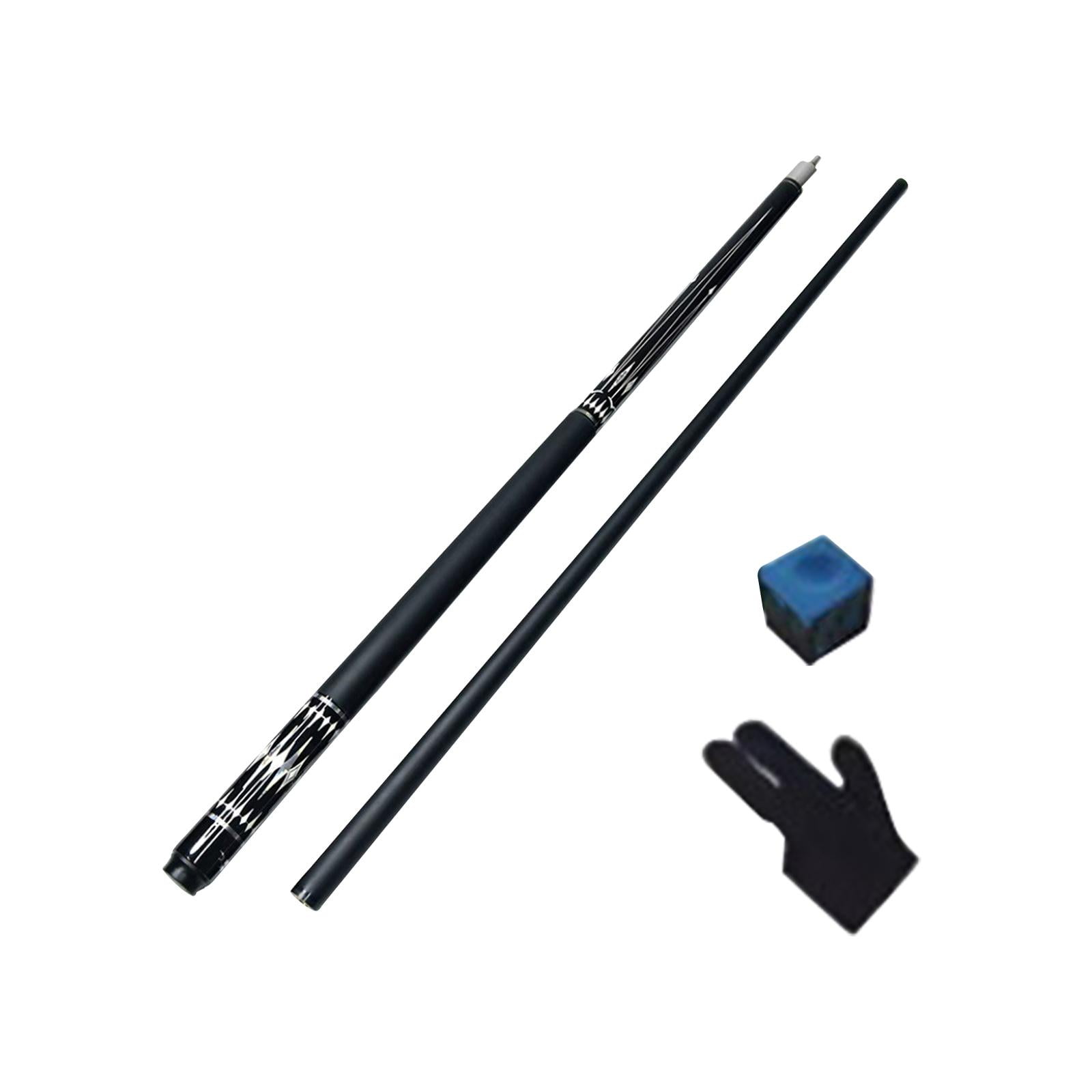 Baoblaze Billiard Pool Cue Stick 1/2 Segmented with Glove for Practice ...