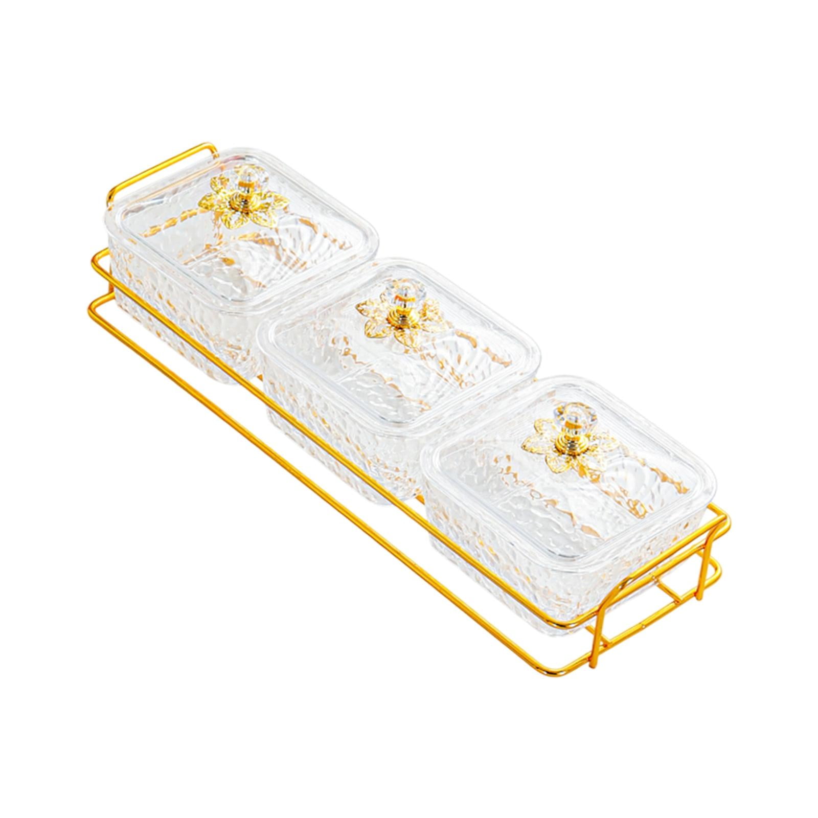 Baoblaze Candy Nut Serving Container,Divided Snack Serving Bowls ...