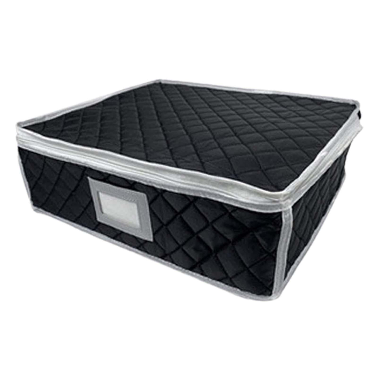 Baoblaze China Storage Case Moving Supplies Hard Shell Case for Saucers ...