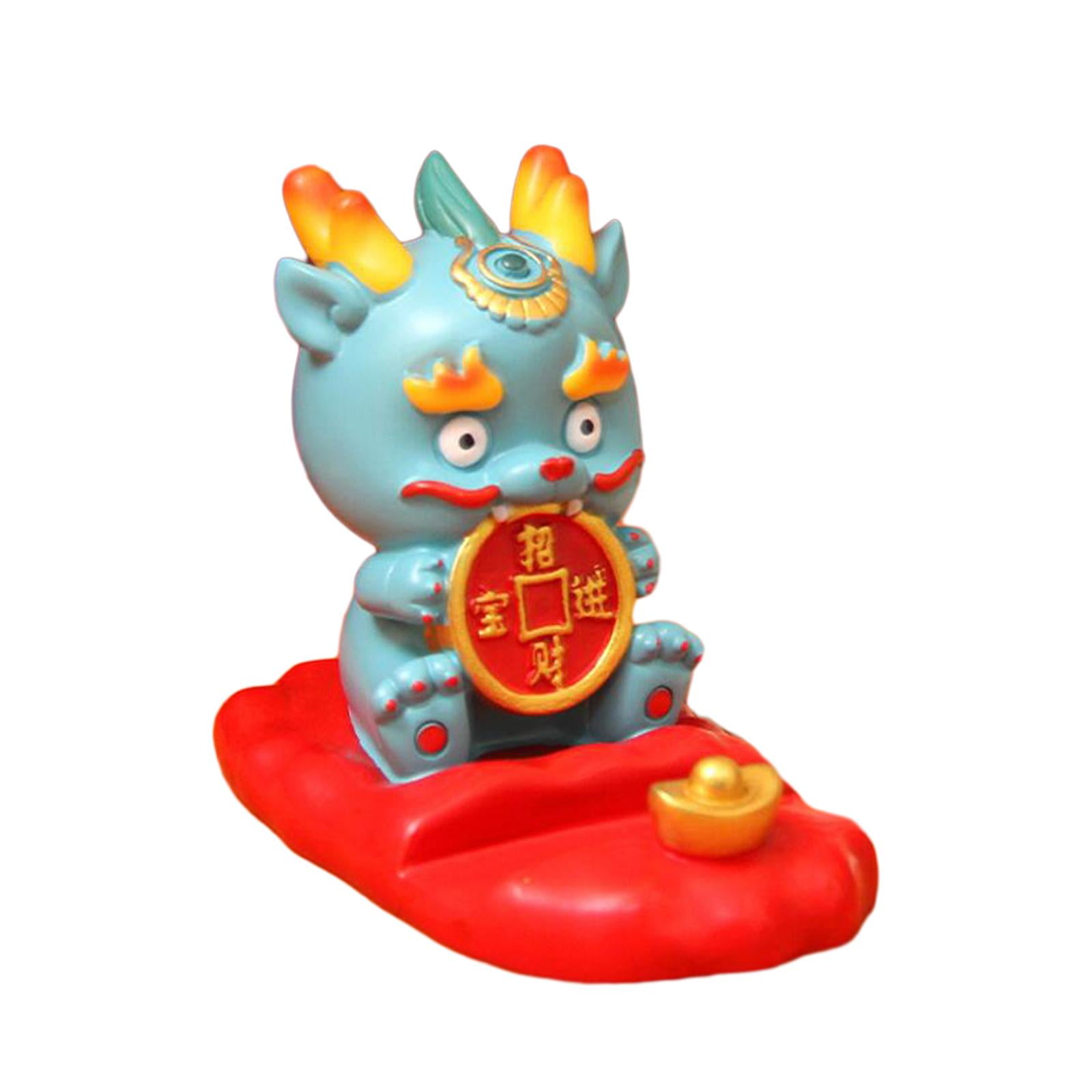 Baoblaze Chinese Dragon Cellphone Stand Dragon Sculpture Phone Stand ...
