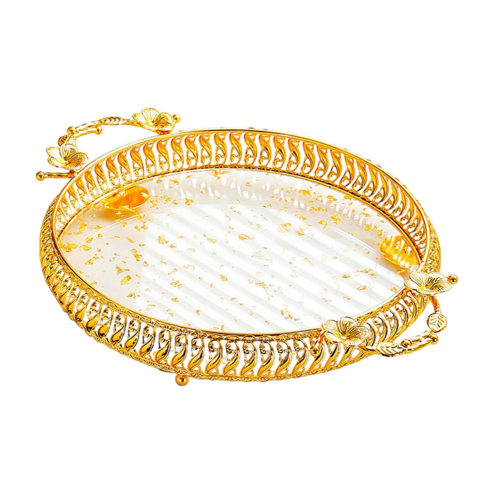 Baoblaze Desert Serving Plate Cake Plate Desert Platter Decorative ...