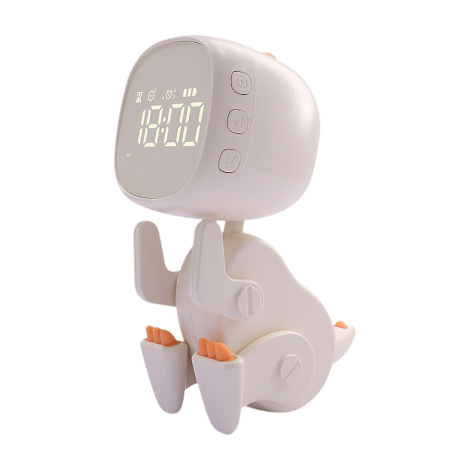 Baoblaze Digital Alarm Clock Cute Kids Desk Clock for Nursery Dining ...