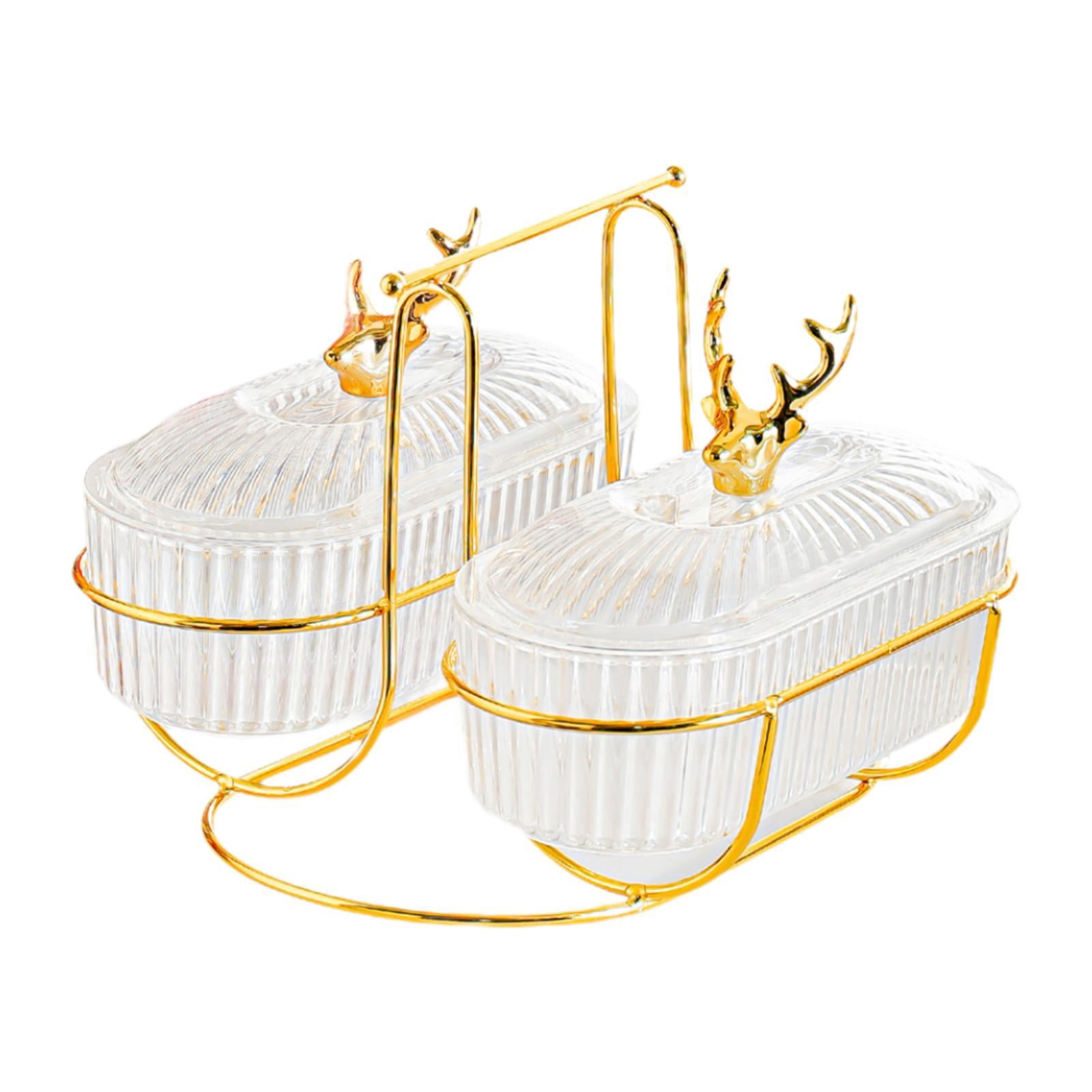 Baoblaze Divided Serving Platter, Reusable, Compact Serving Platter ...