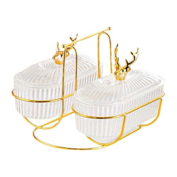 Baoblaze Divided Serving Platter, Reusable, Compact Serving Platter ...