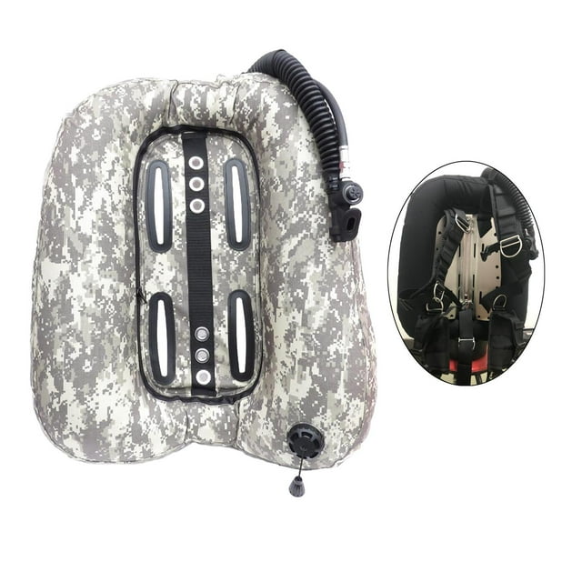 Baoblaze Diving Snorkeling Donut Wing Tank 45lbs BCD Buoyancy ...