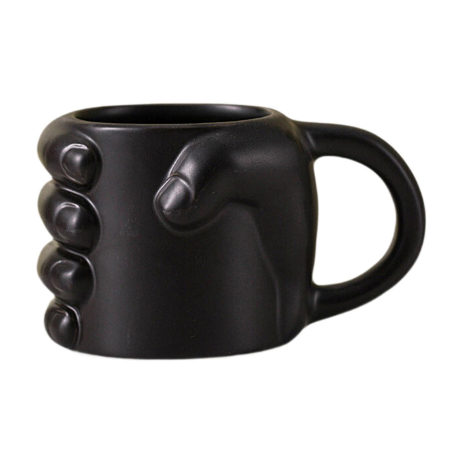 Baoblaze Fist Shaped Coffee Mug Ceramic Birthday Holiday Gift for Home ...
