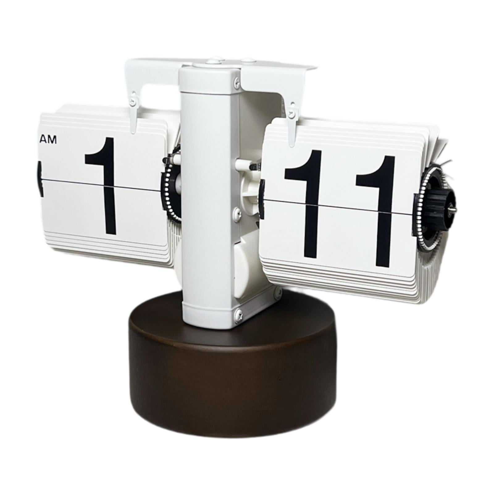 Baoblaze Flip Desk Clock Digital Automatic Page Turning Clock for Home ...