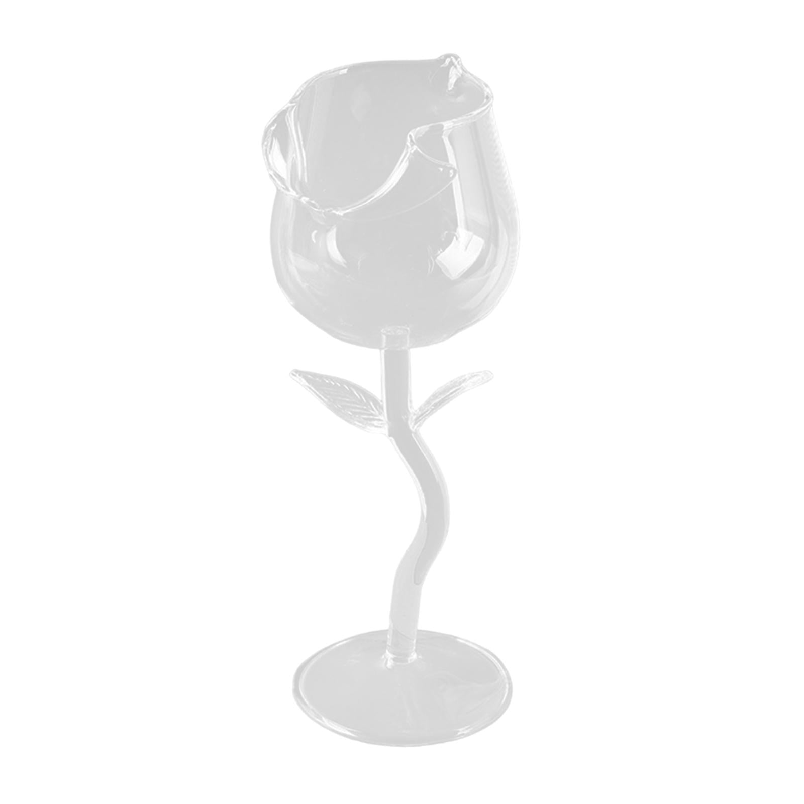 Baoblaze Flower Goblet 150ml Martini Goblet Cup for Bars Home Use ...