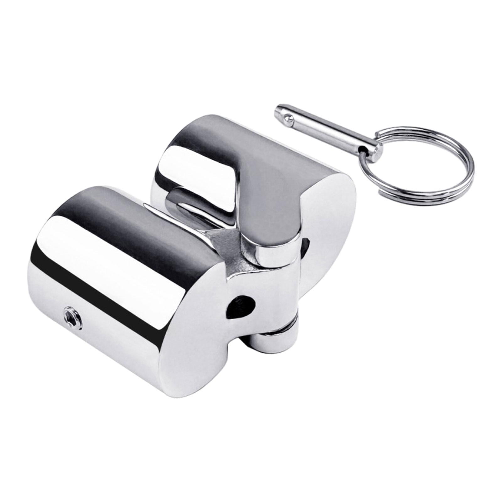 Baoblaze Folding Swivel Coupling Tube Boat Hand Rail Tube Connection ...