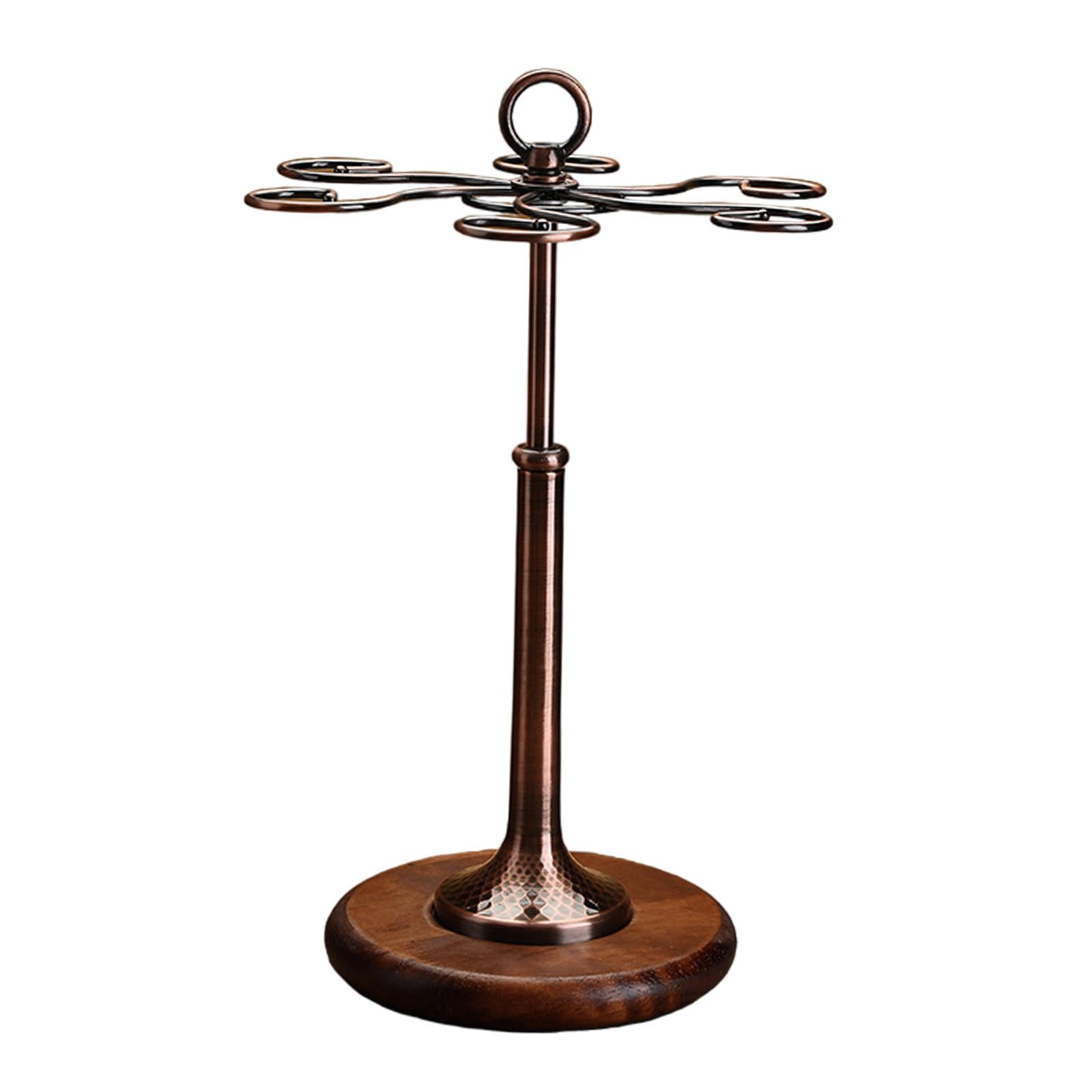 Baoblaze Freestanding Drinking Glass Rack Metal Stemware Stand for ...