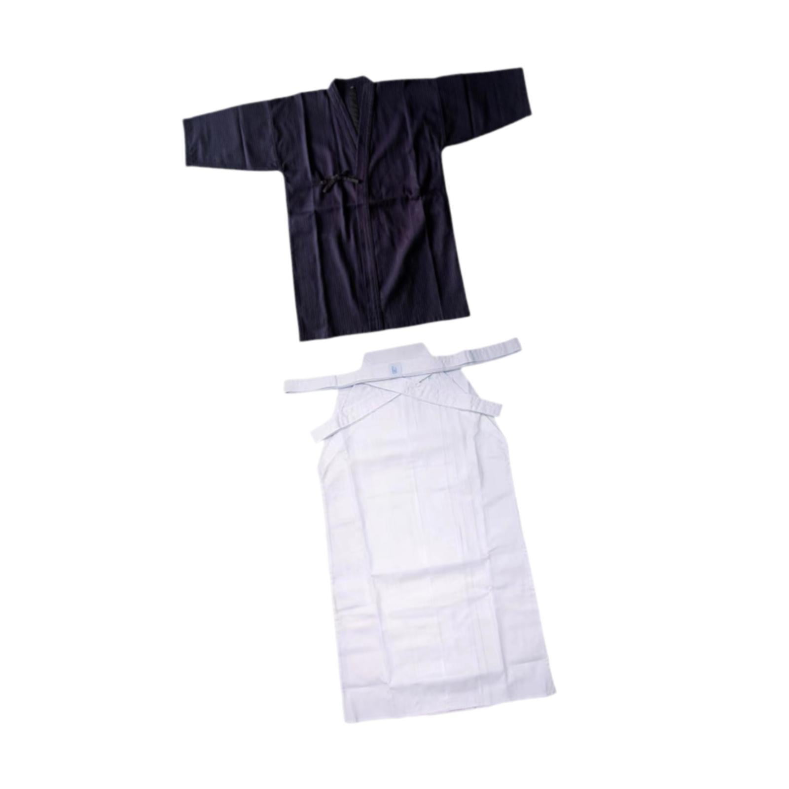 Baoblaze Japanese Kendo Uniform Set Ninjas Iaido Breathable Judo Adults ...
