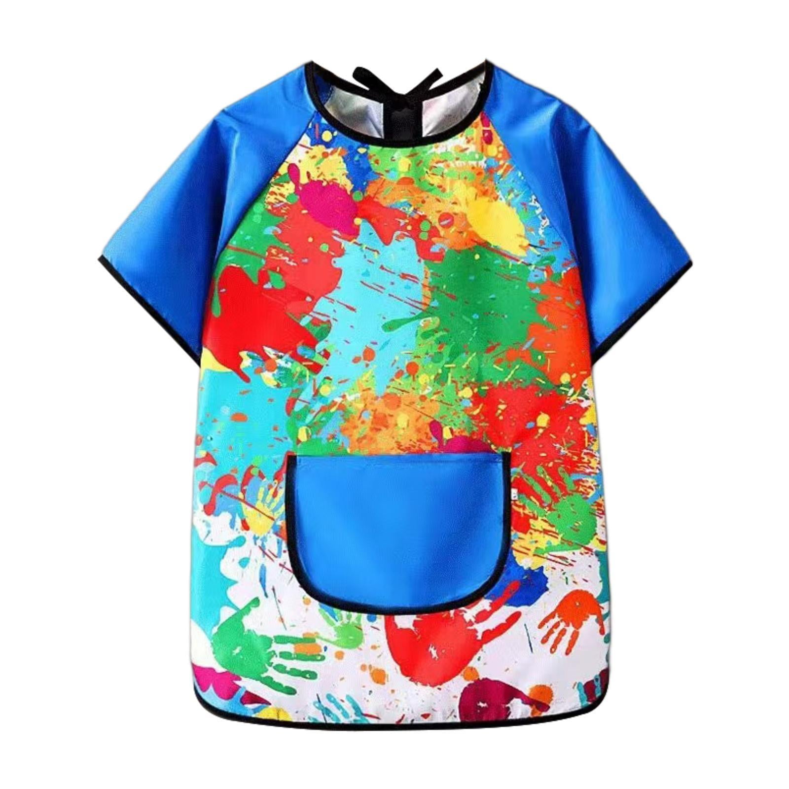 Baoblaze Kids Art Smock Children Artist Painting Apron for Art Class ...