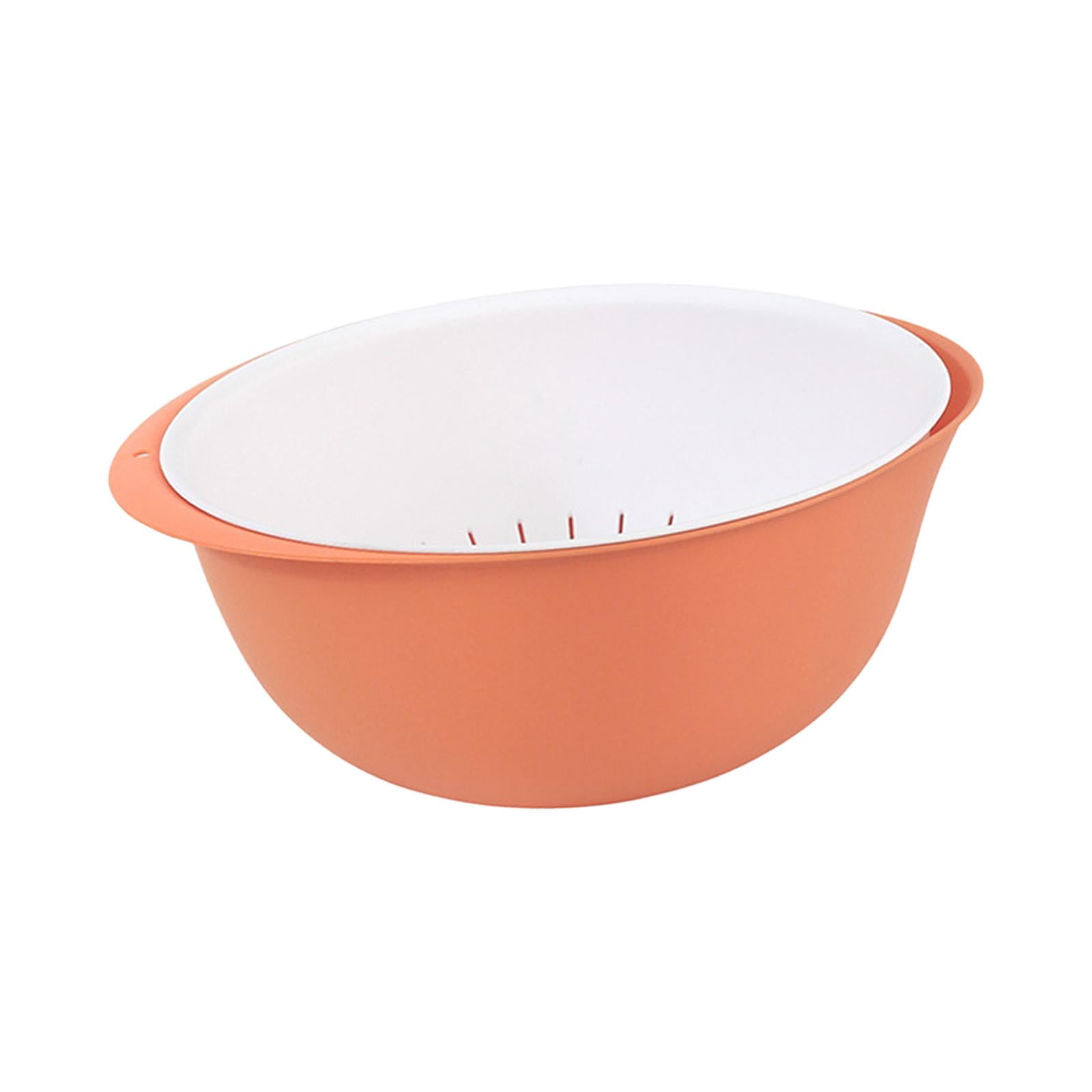 Baoblaze Kitchen Colander Strainer Set Detachable Space Saving Double ...