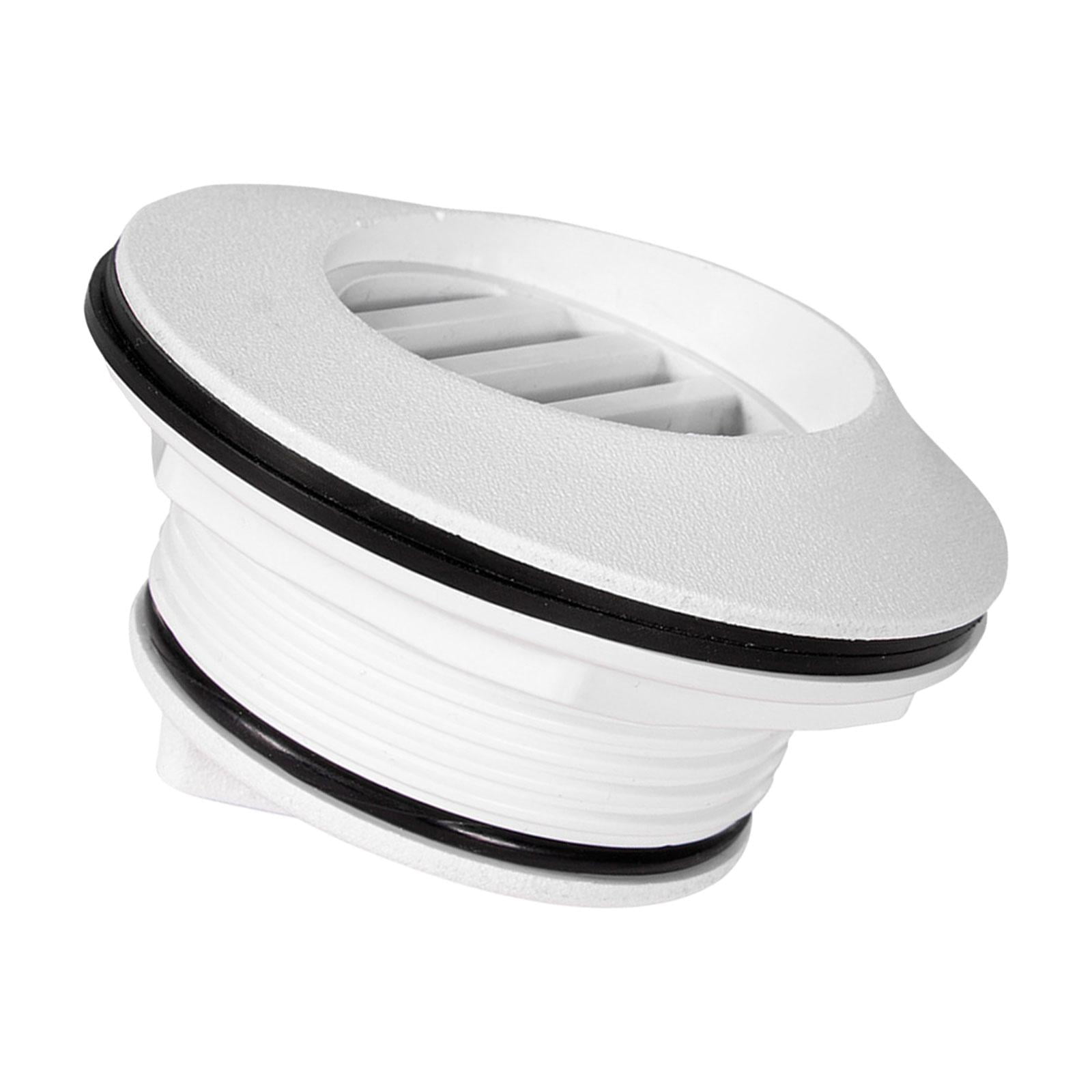 Baoblaze Marine Boat Transom Drain Plug Scupper Stopper with 3 Rubber ...