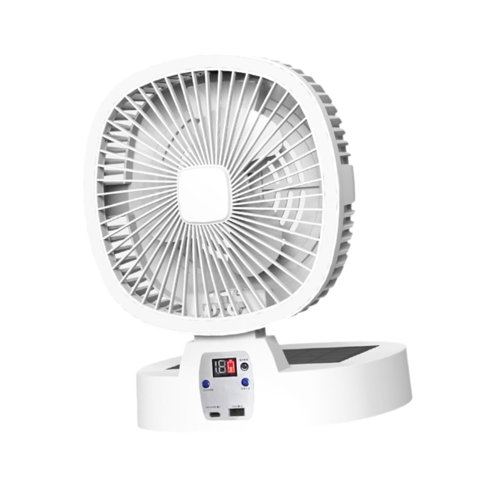Baoblaze Outdoor Camping Fan USB Plug in Fan 5 Speed Desk Fan for Beach ...