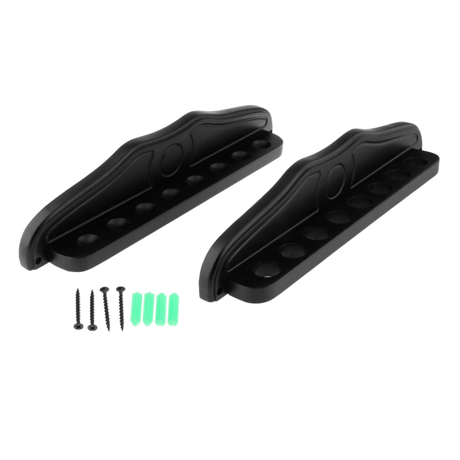 Baoblaze Pool Cue Rack Wall Mount Billiard Cue Rack for Game Room Pool ...