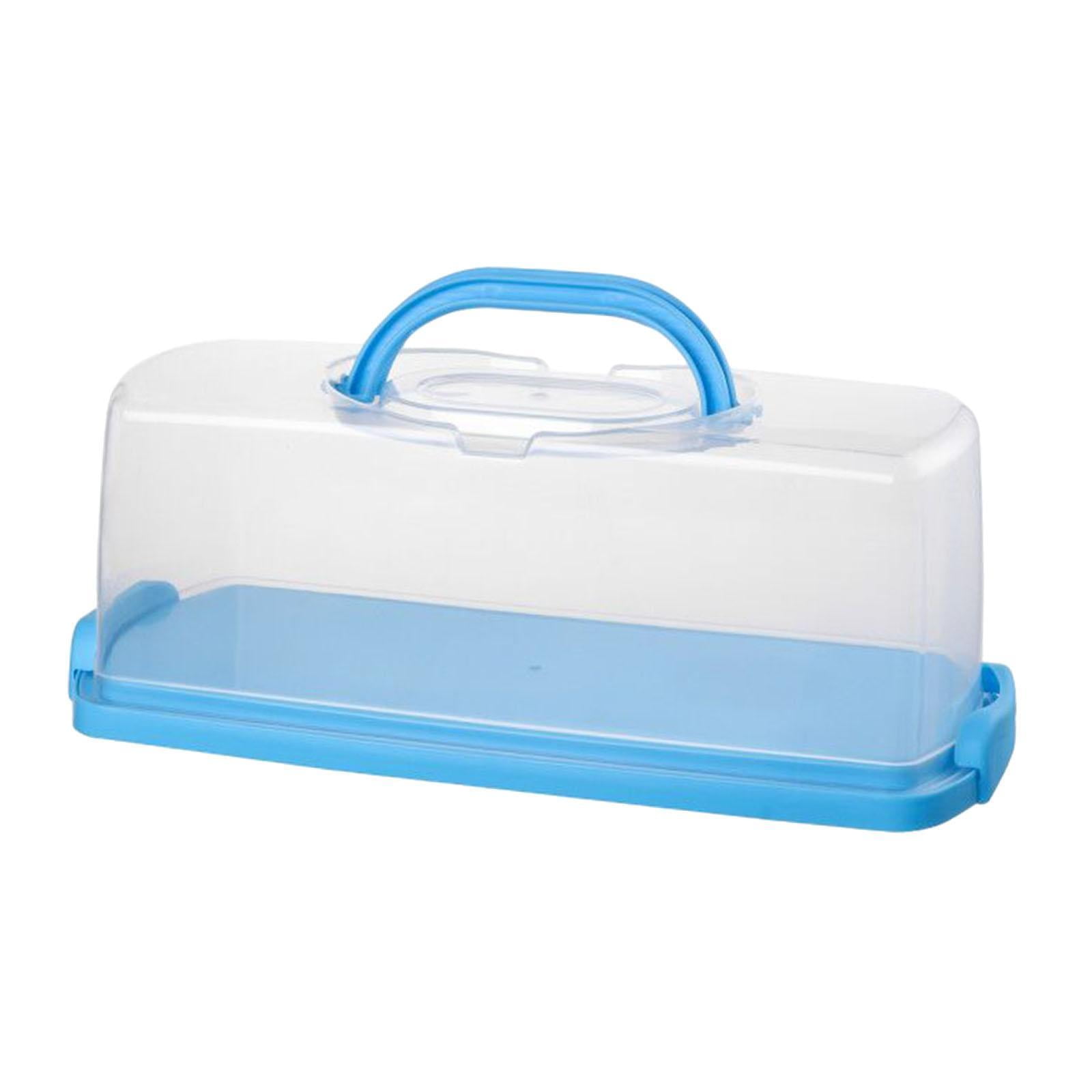 Baoblaze Rectangular Bread Box with Handle for Baby Shower Kitchen DIY ...