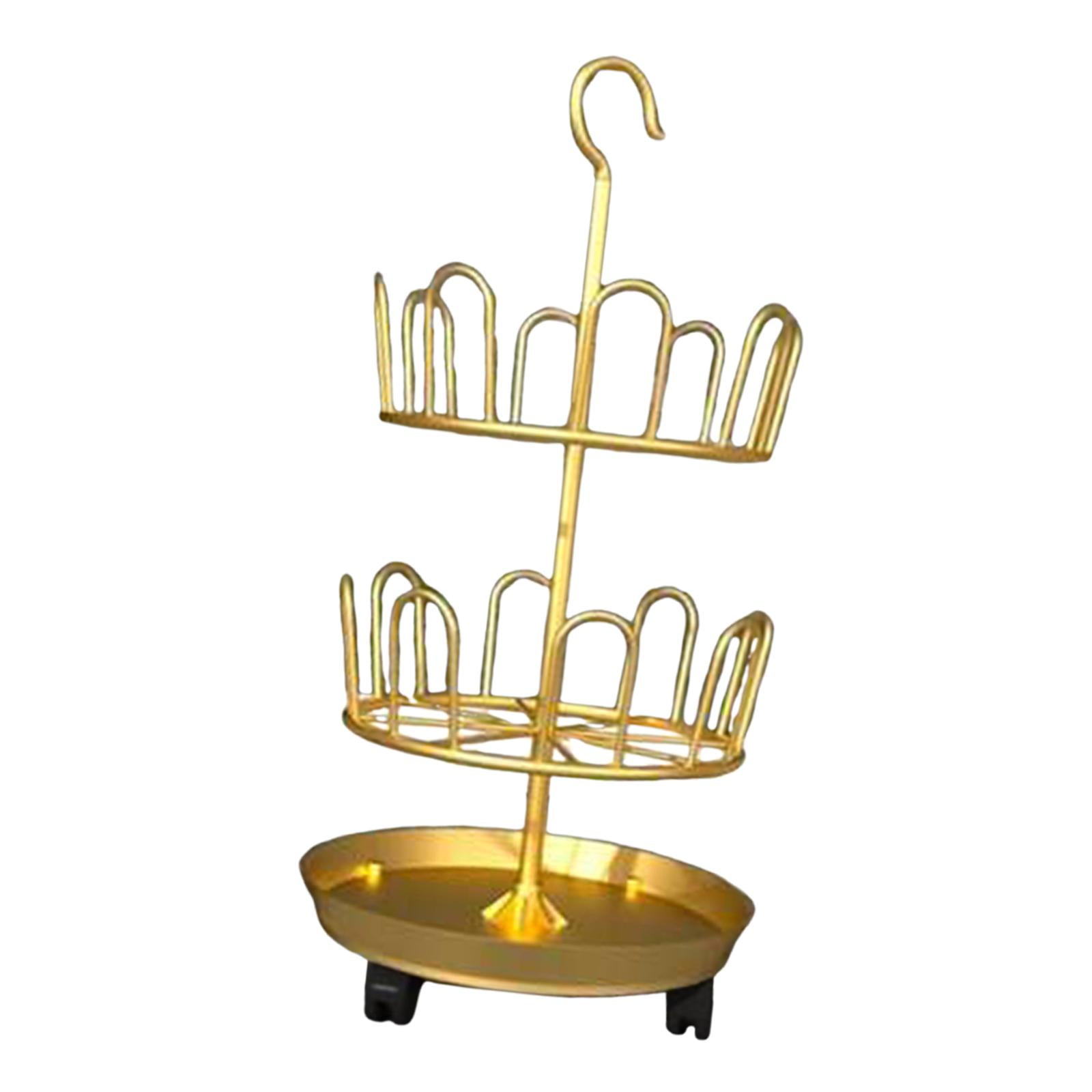 Baoblaze Revolving Shoe Tree Circular Revolving Shoe Rack for Cloakroom ...