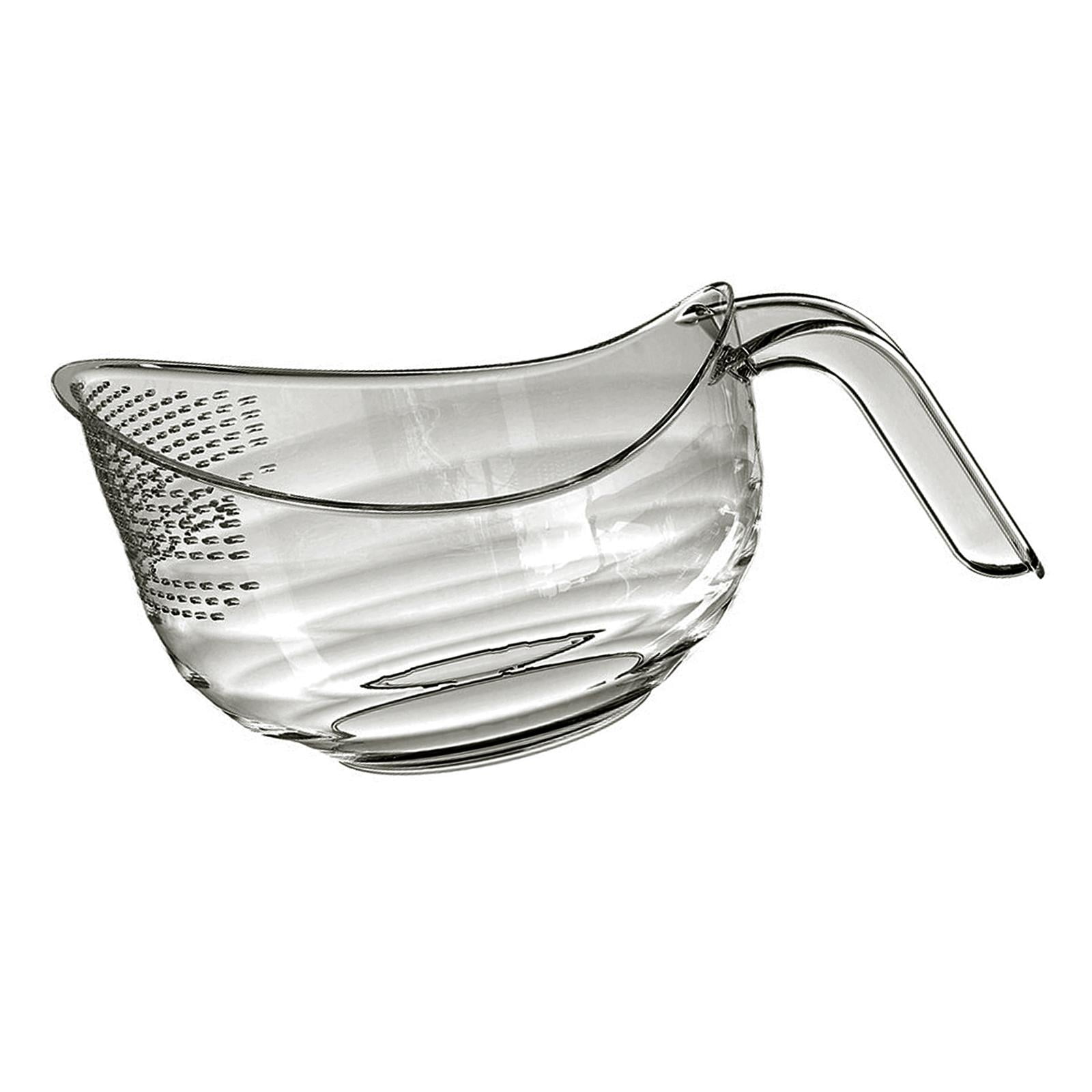 Baoblaze Rice Washer Strainer Bowl Fruit Vegetable Bowl Drainer for ...