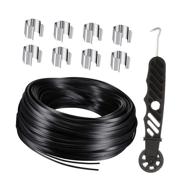 Baoblaze Screen Repair Kit 49.21ft Installation Tools for Installing ...