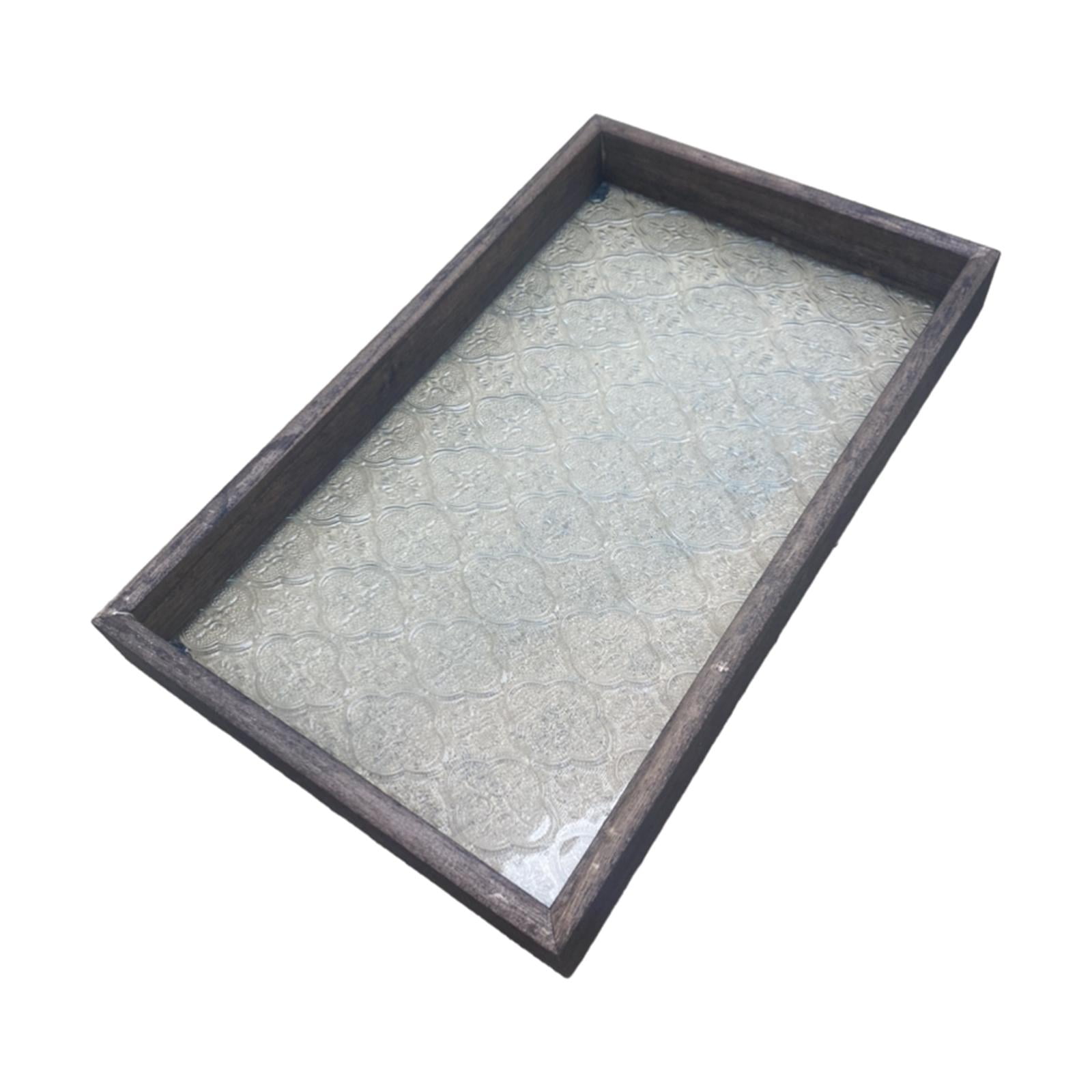 Baoblaze Serving Tray Candle Tray en Tray for Household Home Decor Tea ...