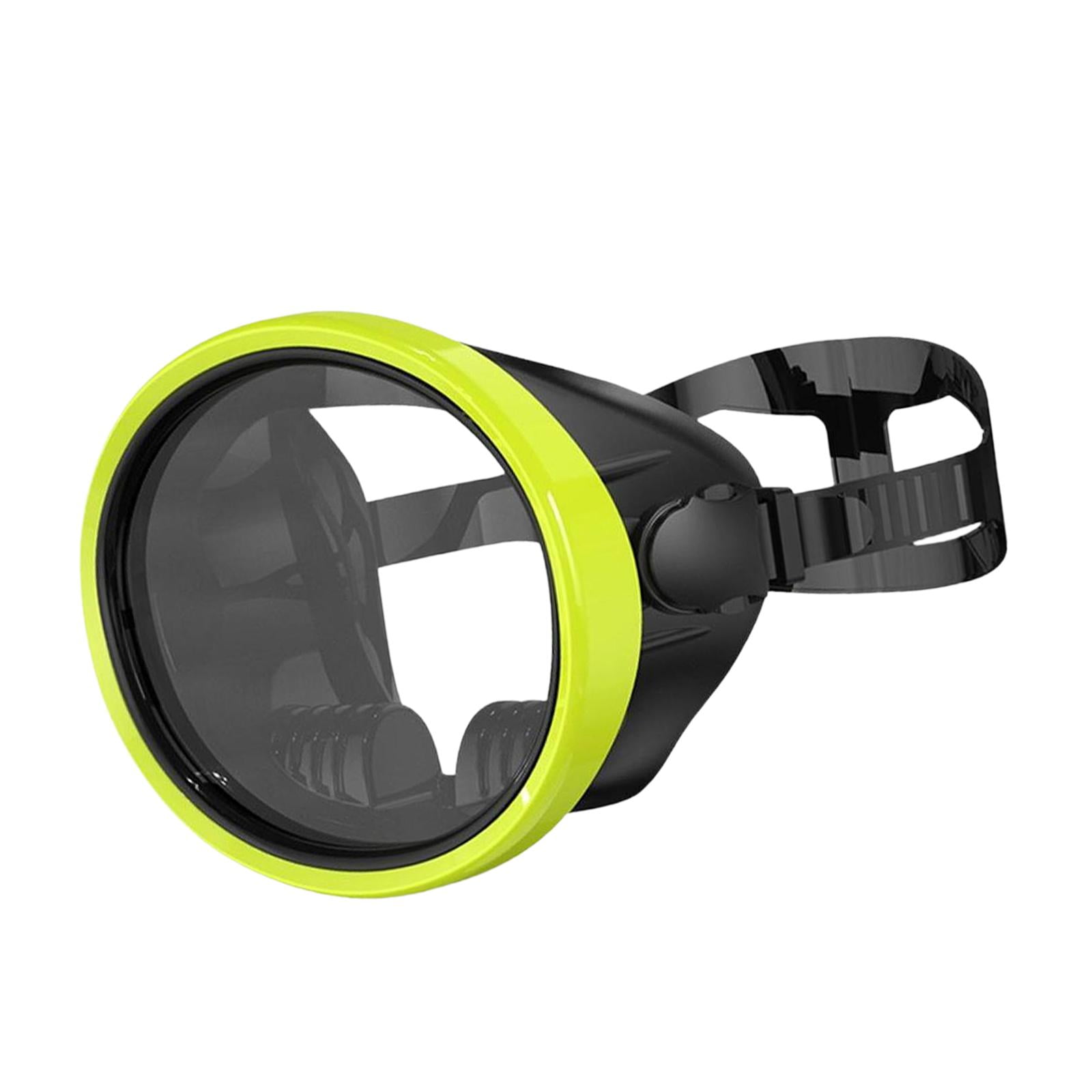 Baoblaze Snorkel Diving Mask No Fogging Comfortable Portable Oval Glass ...