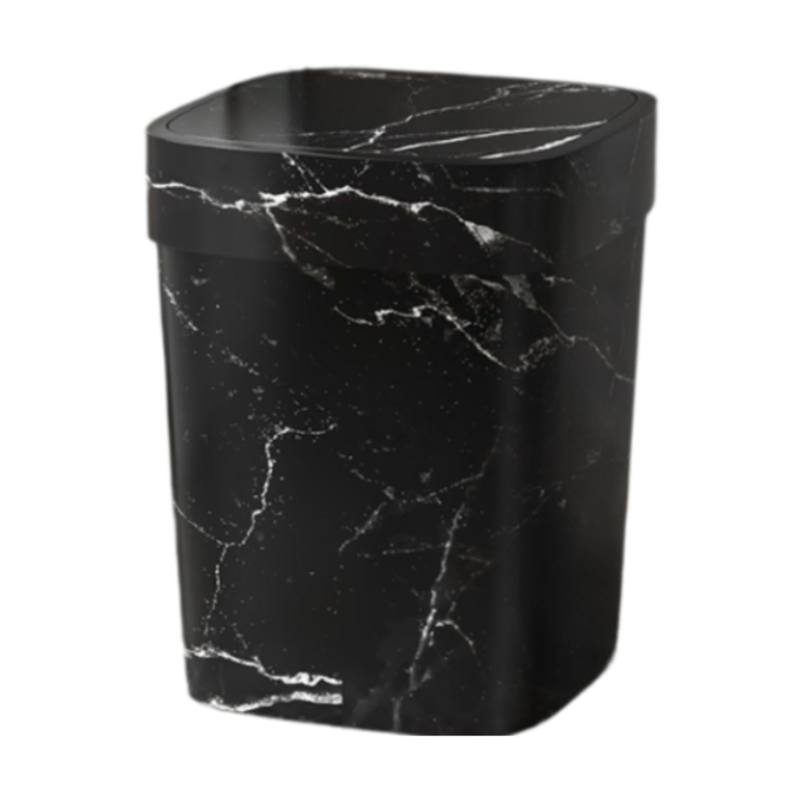 Baoblaze Trash Can Dustbin Countertop Compost Bin for Office Laundry ...