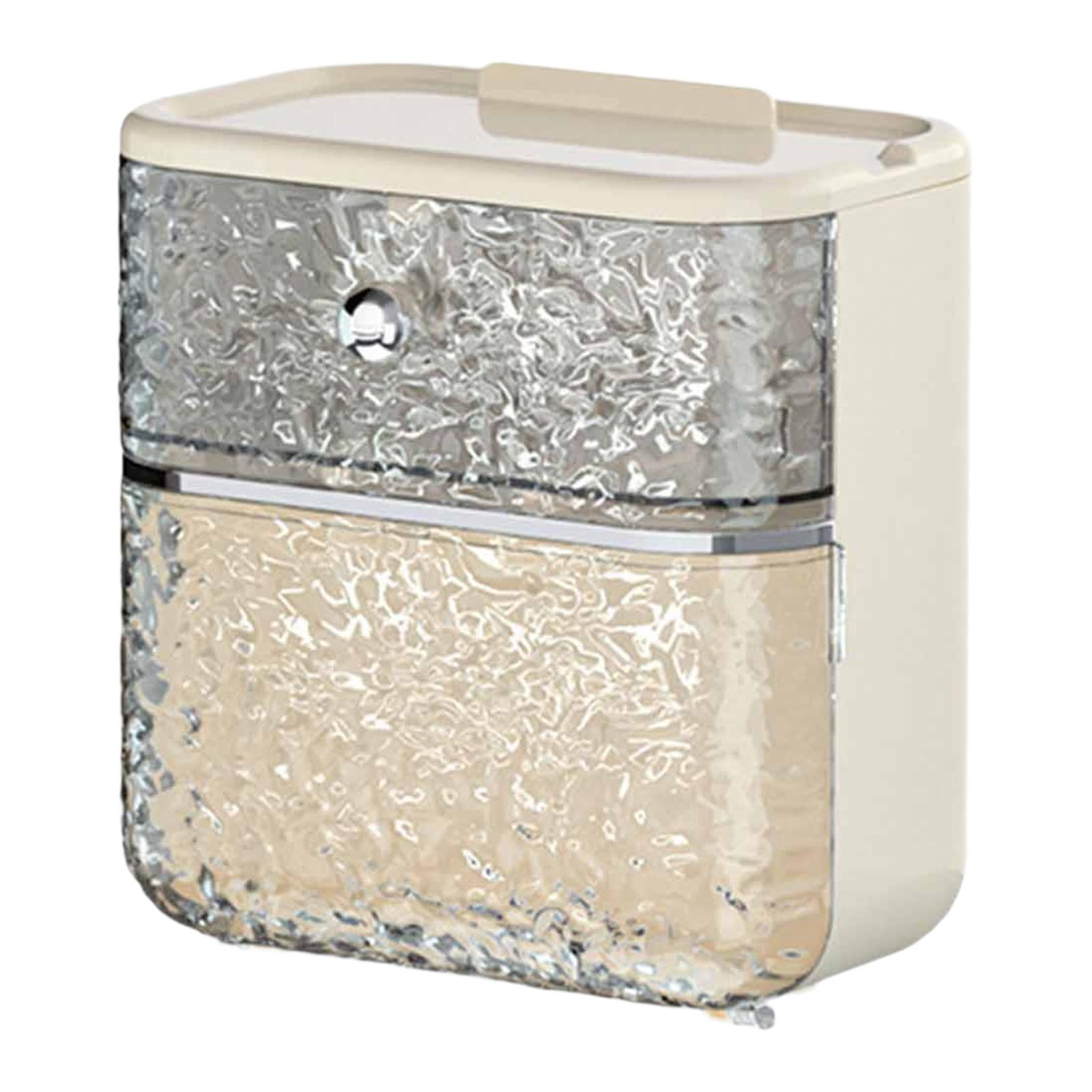 Baoblaze Wall Mounted Tissue Box Holder Modern Tissue Box for Washroom ...