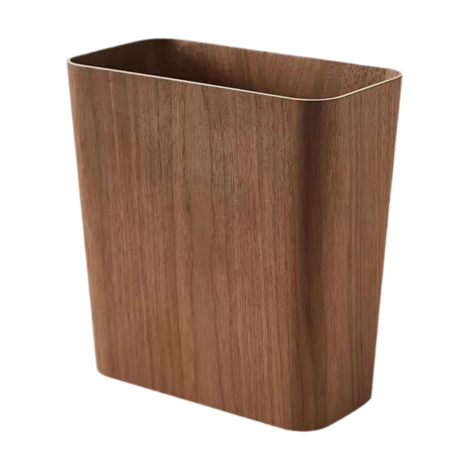 Baoblaze Waste Basket Rubbish Basket Narrow Garbage Can for Bathroom ...