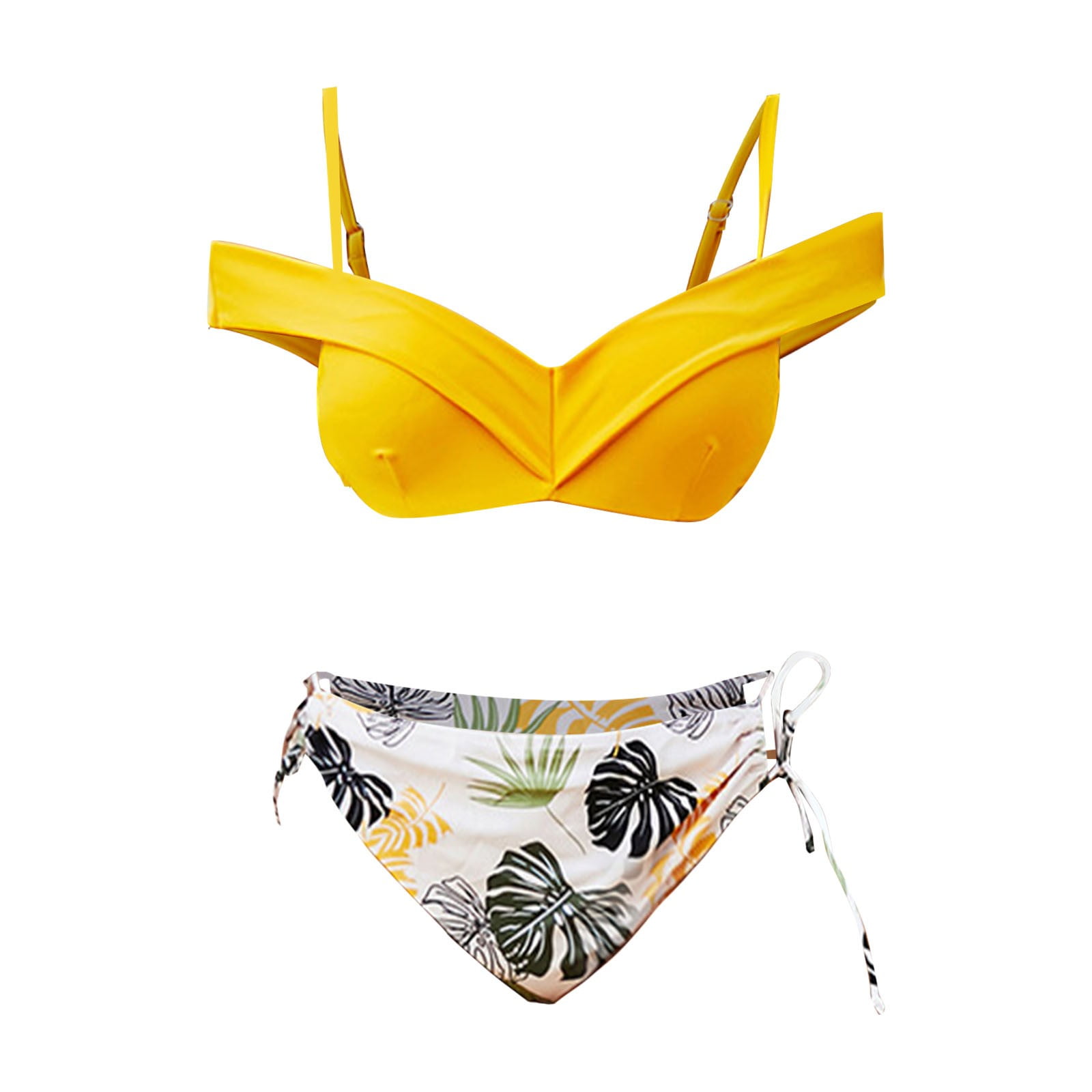 Baocc Bikini Sets For Women Women Bikini Set Solid Color Sexy Triangle