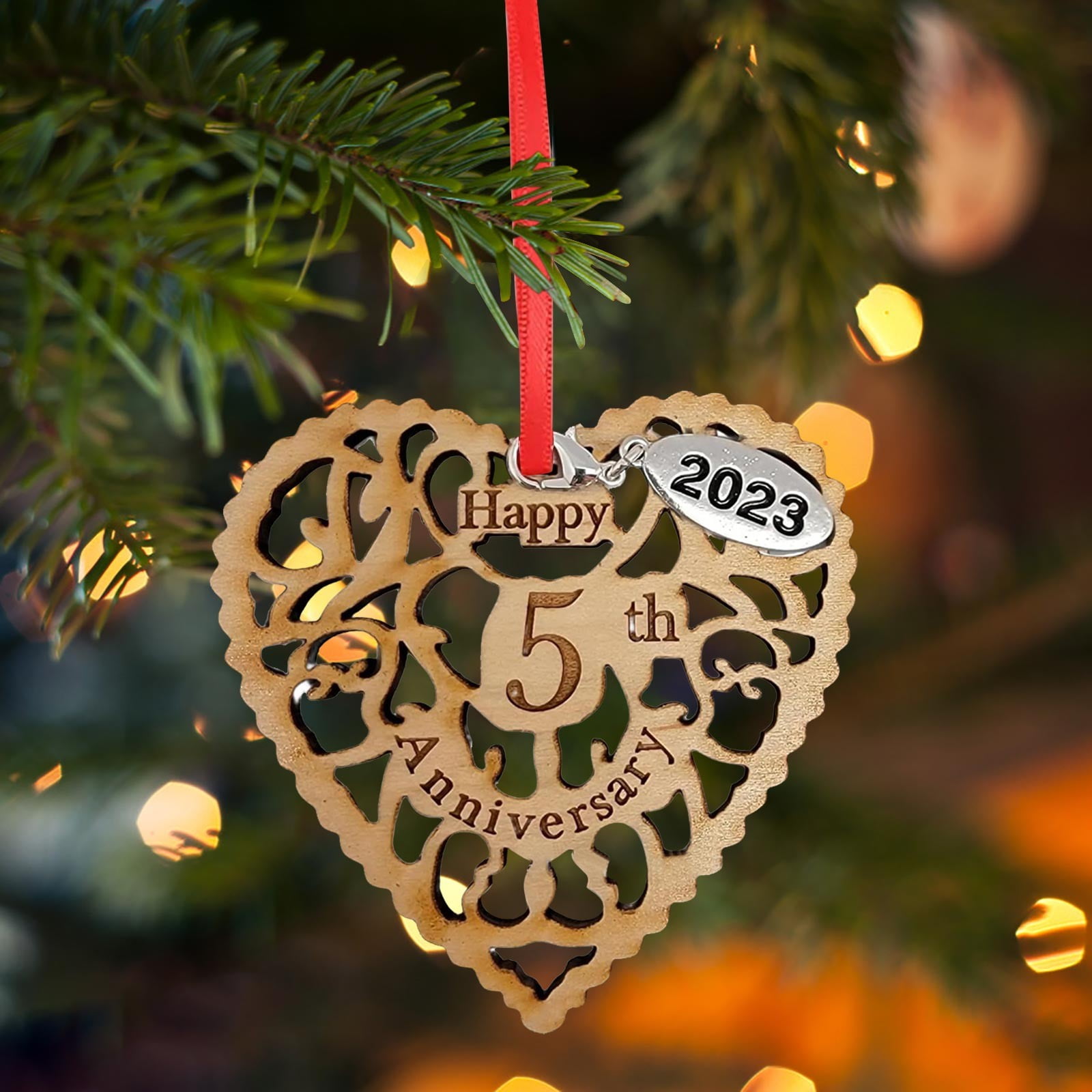 Baocc Hangs on Sale Anniversary Ornament Year Date Hang Tag Wooden ... Baocc Hangs on Sale Anniversary Ornament Year Date Hang Tag Wooden ...