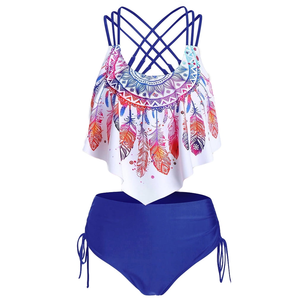 Baocc High Waisted Bikini Sets For Women Womens Bikini Swimsuit